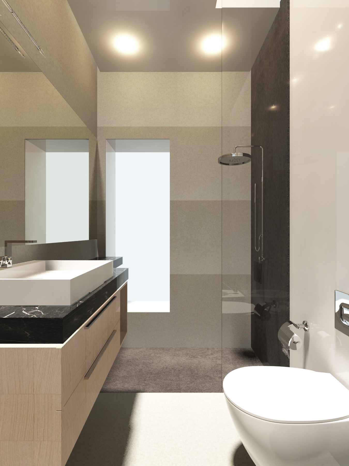 Private Loft Bathrooms by White Design House - Architizer