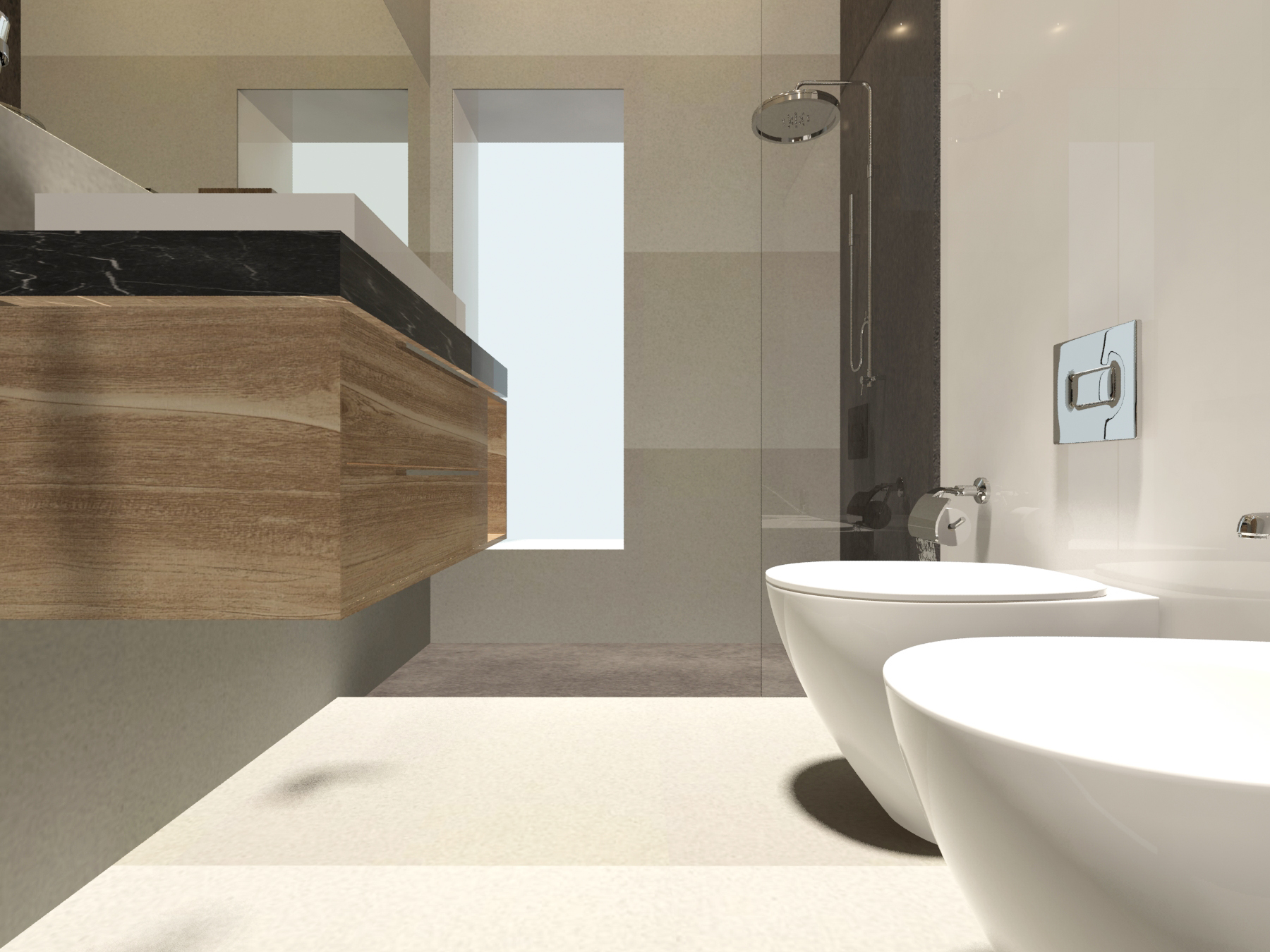 Private Loft Bathrooms by White Design House - Architizer