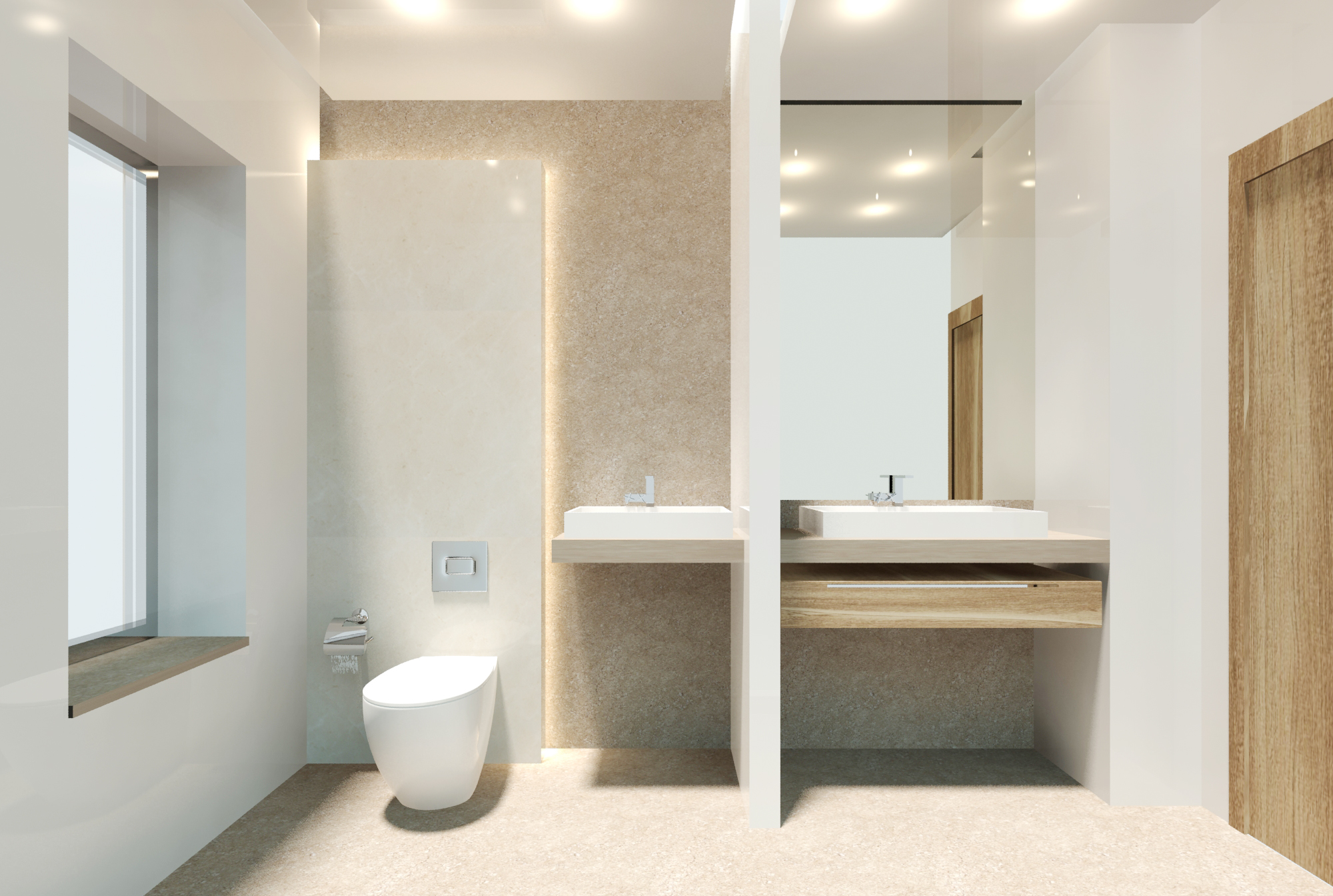 Private Loft Bathrooms by White Design House - Architizer