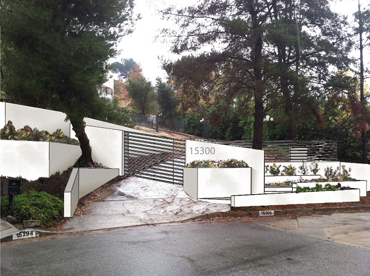 Front Gate and Entry by Vertu Studio - Architizer