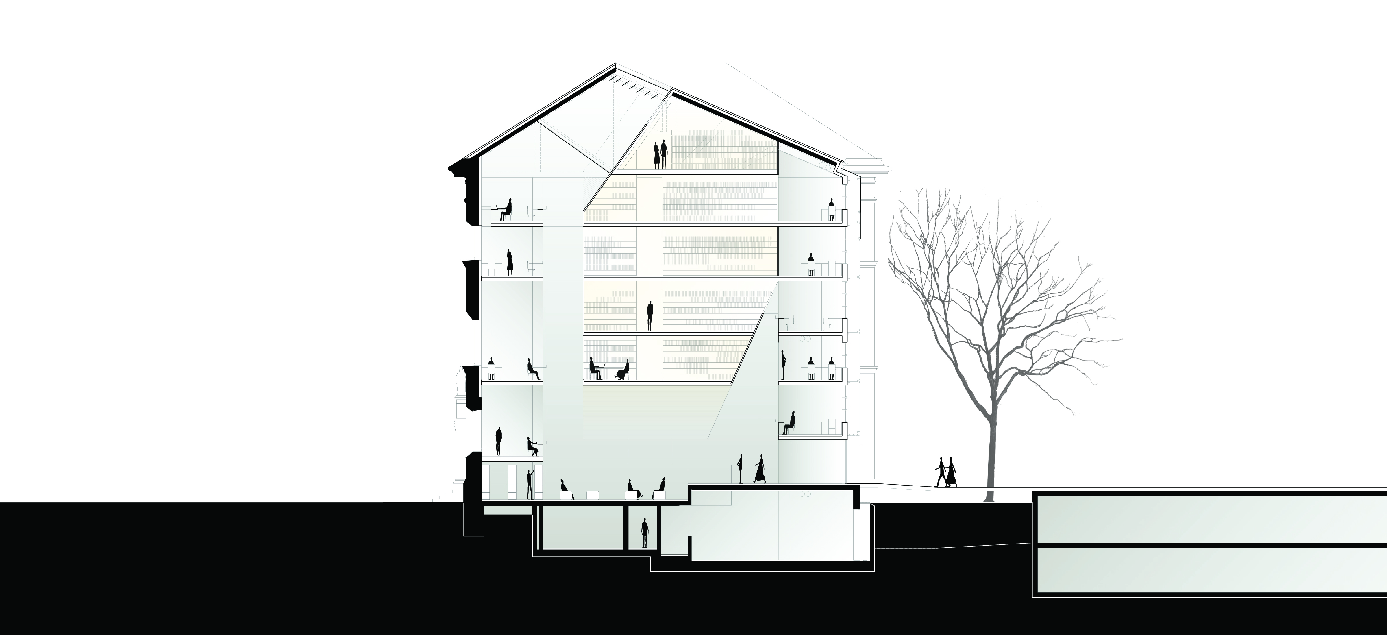 Munich Library competition by Alonso-Sosa - Architizer