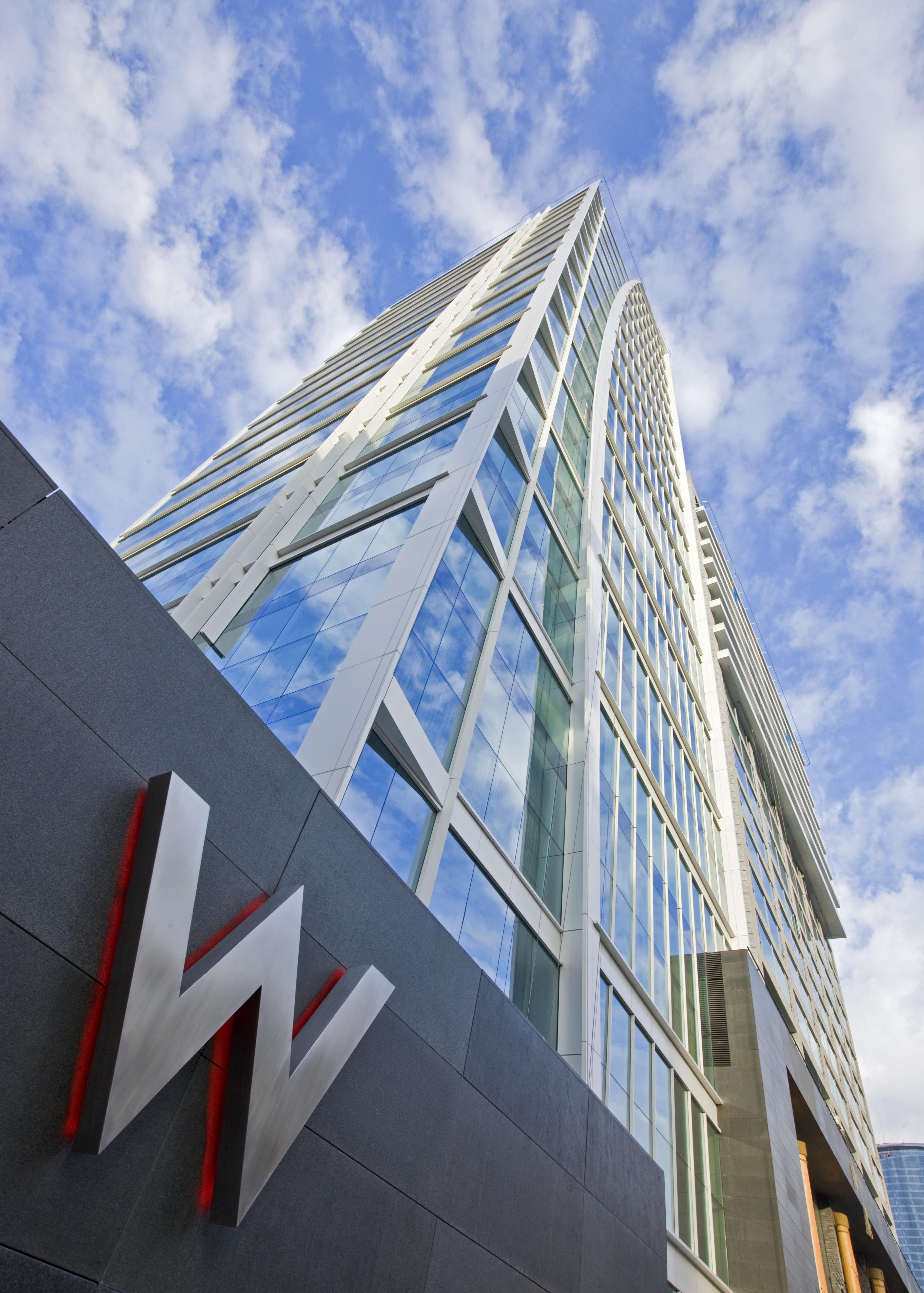 W Hotel & Residences and Bank of Chile Office Tower by Handel ...