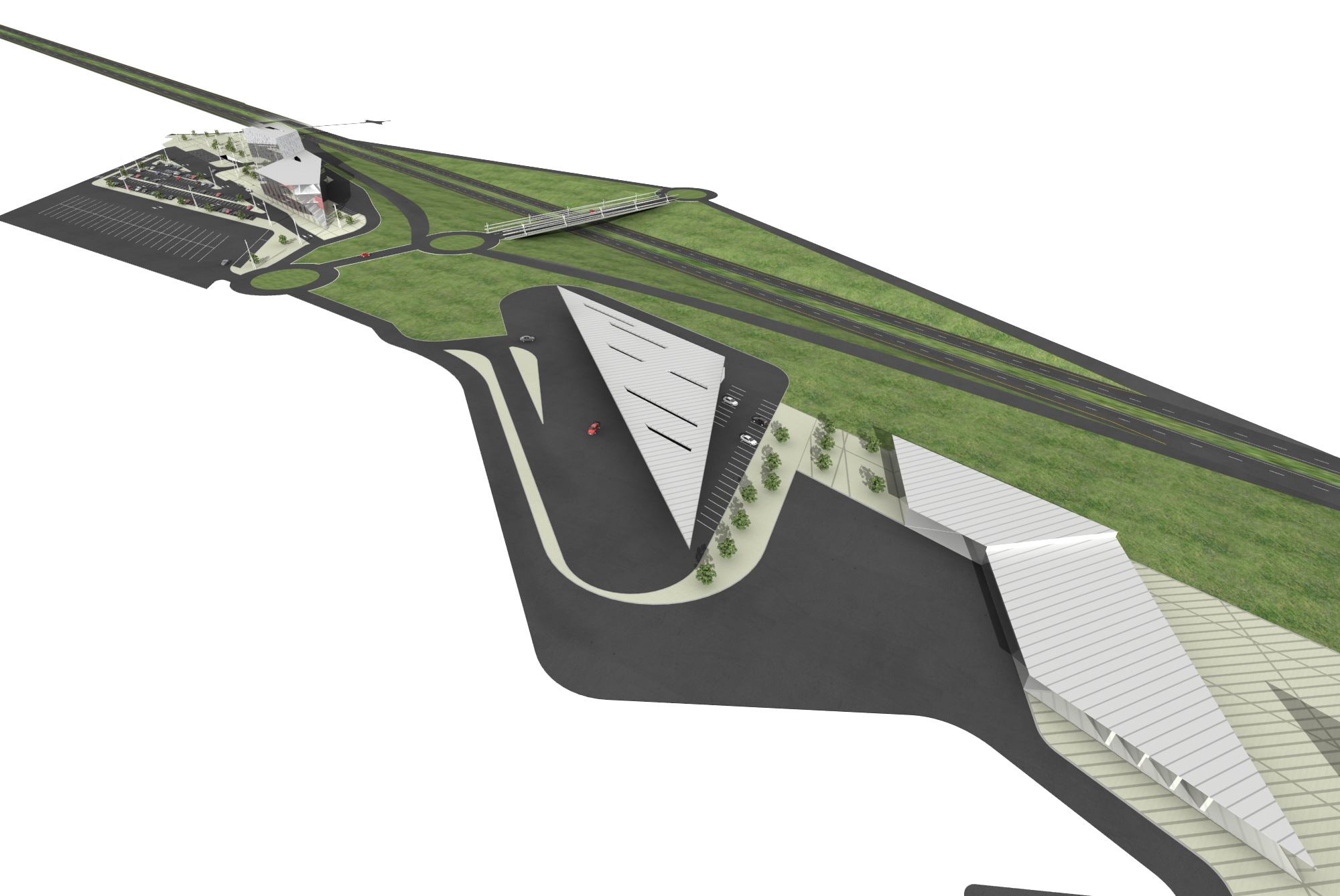 M6 Motorway Centre by Architecture 53seven - Architizer