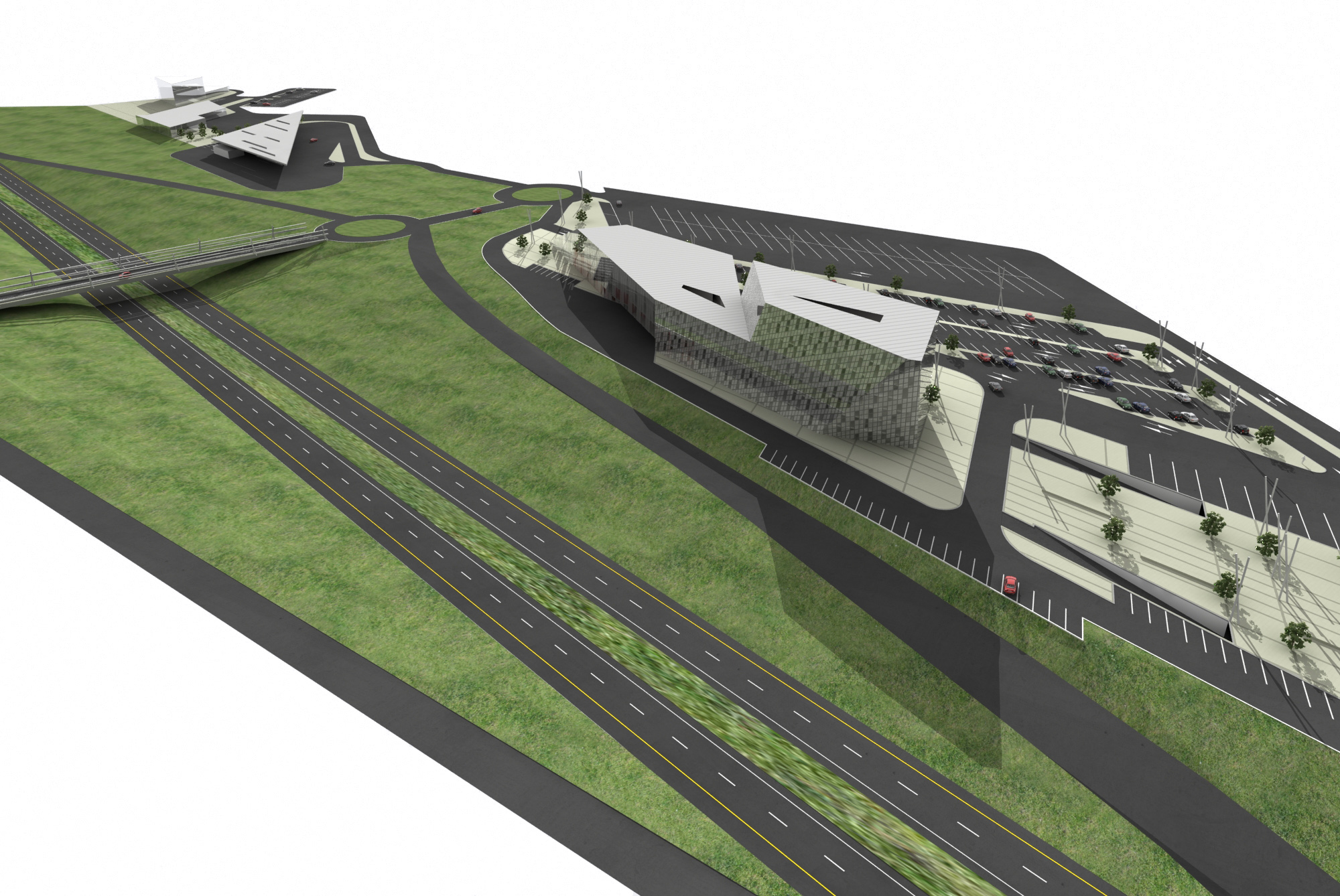 M6 Motorway Centre by Architecture 53seven - Architizer