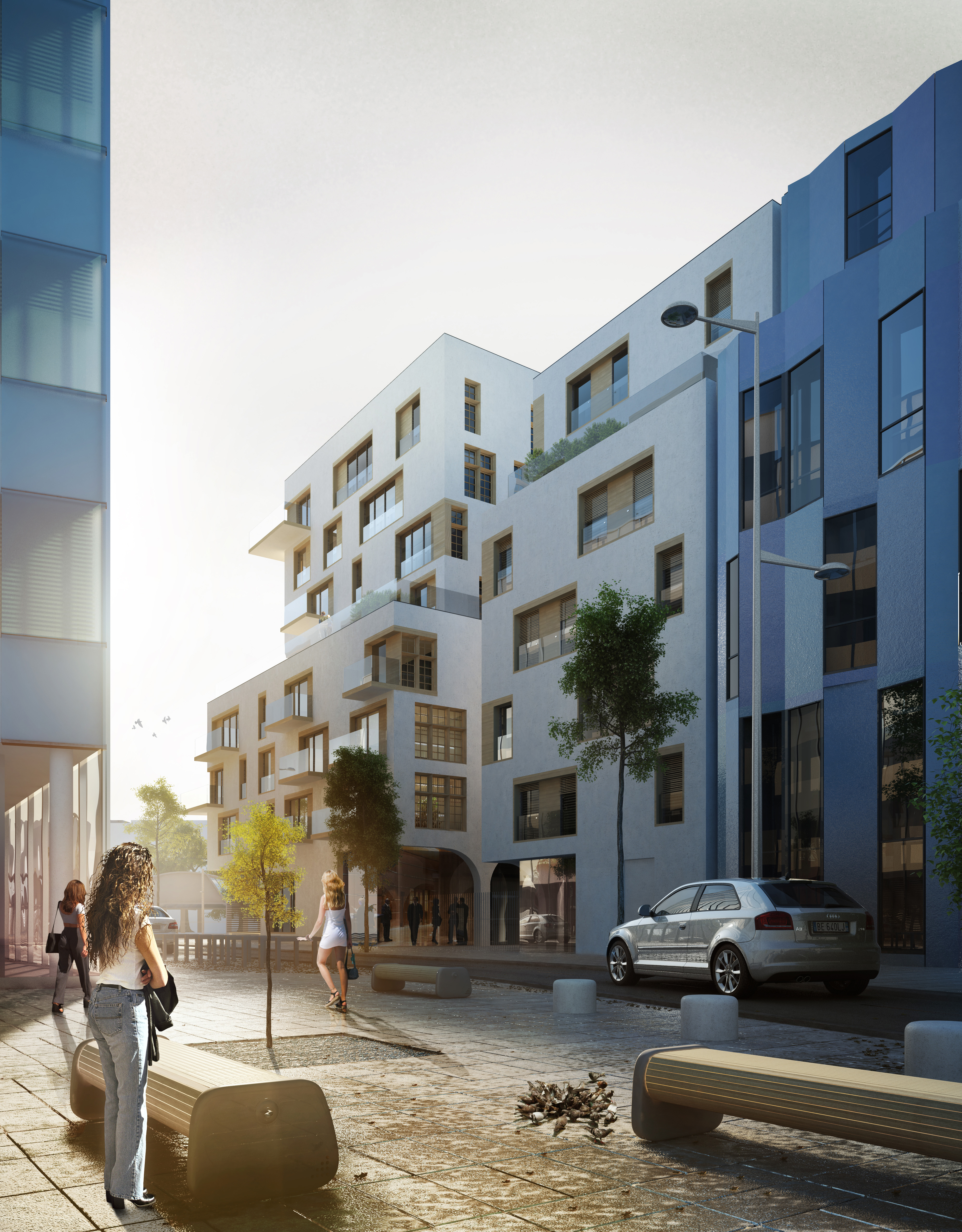 Researchers residence & 33 housing by Antonini Darmon Architects ...