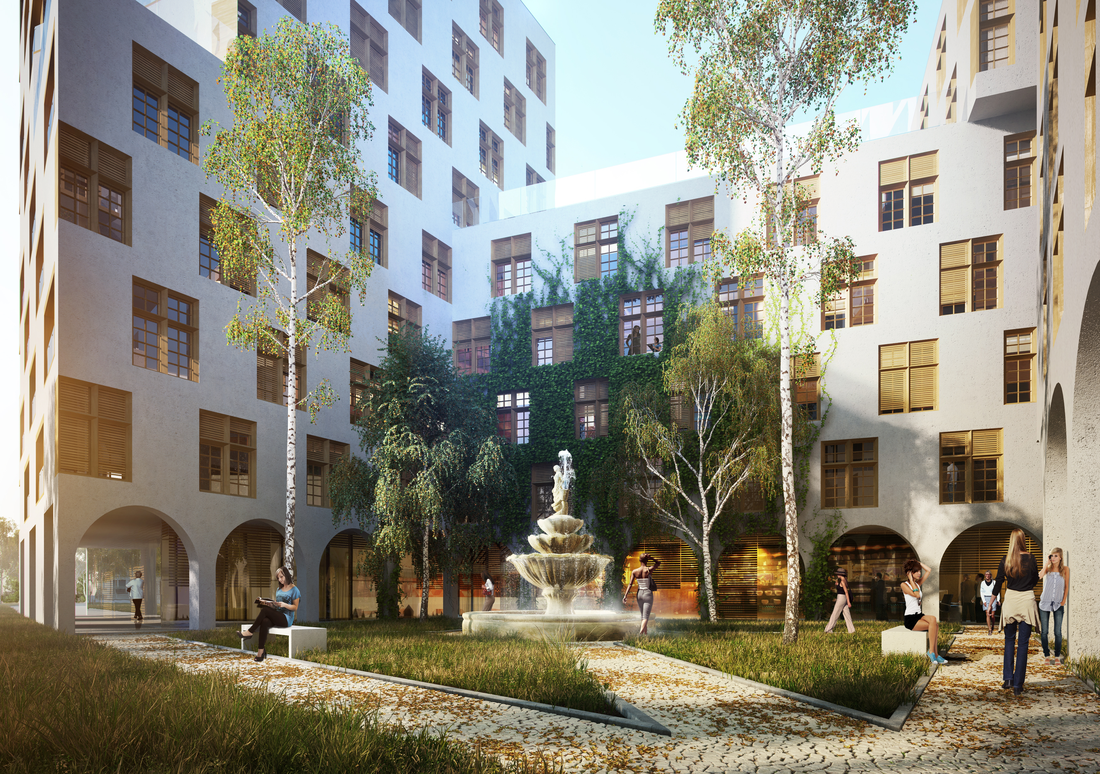 Researchers residence & 33 housing by Antonini Darmon Architects ...