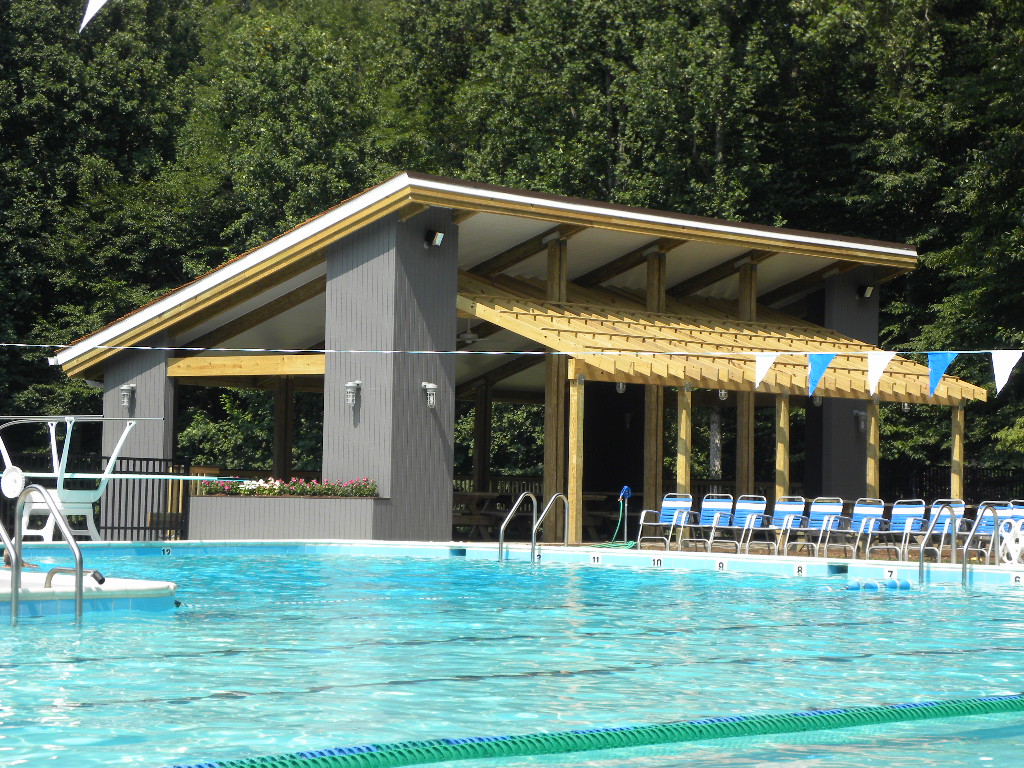 Carderock Springs Swim & Tennis Club - Covered Deck Pavilion - Architizer