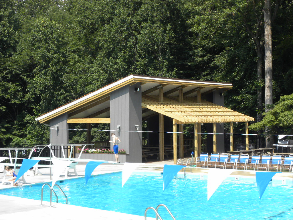 Carderock Springs Swim & Tennis Club - Covered Deck Pavilion - Architizer