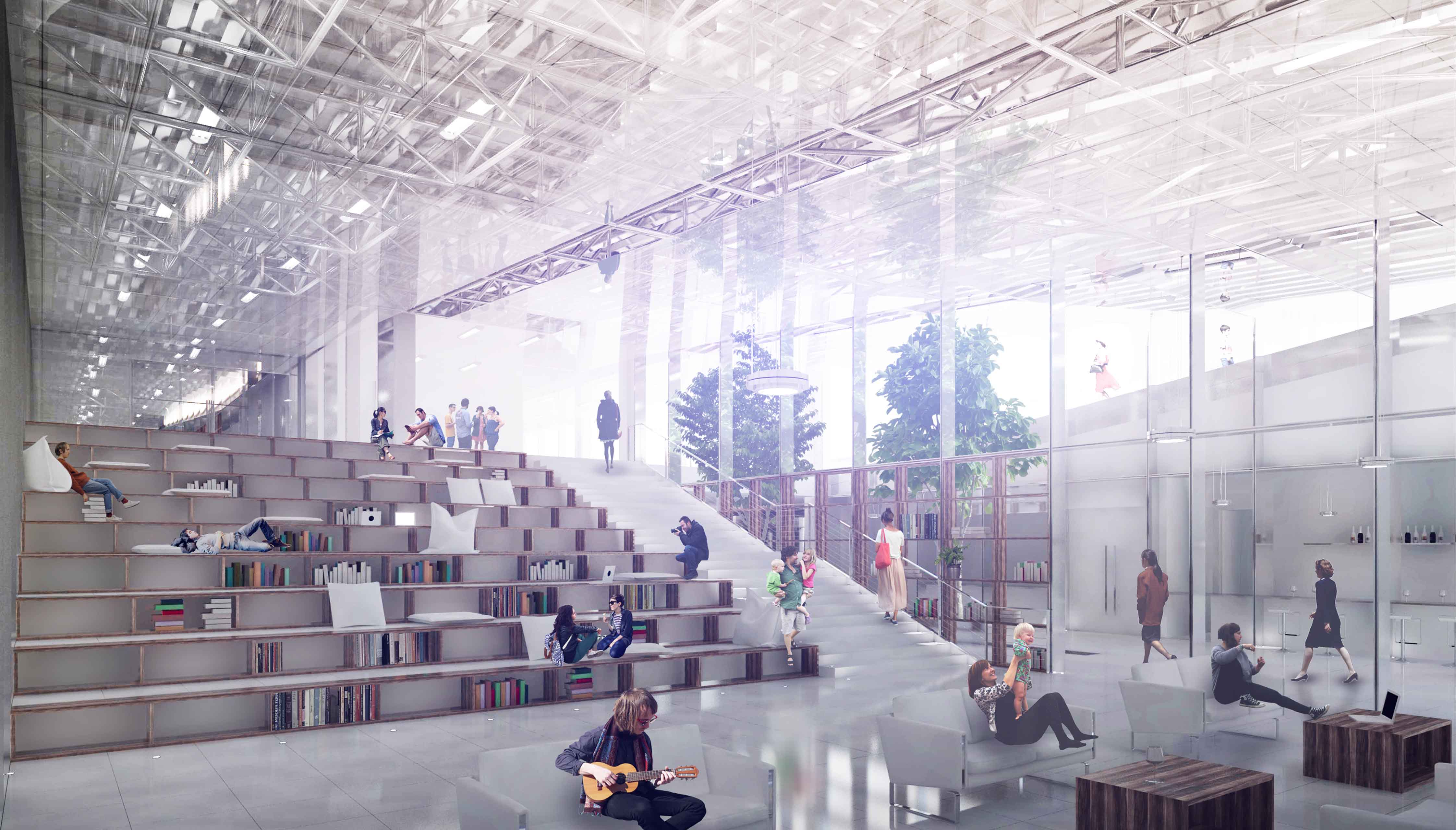 BILBAO SUBWAY, LIBRARY & AUDITORIUM, GALDAKAO by BAT Architecture ...