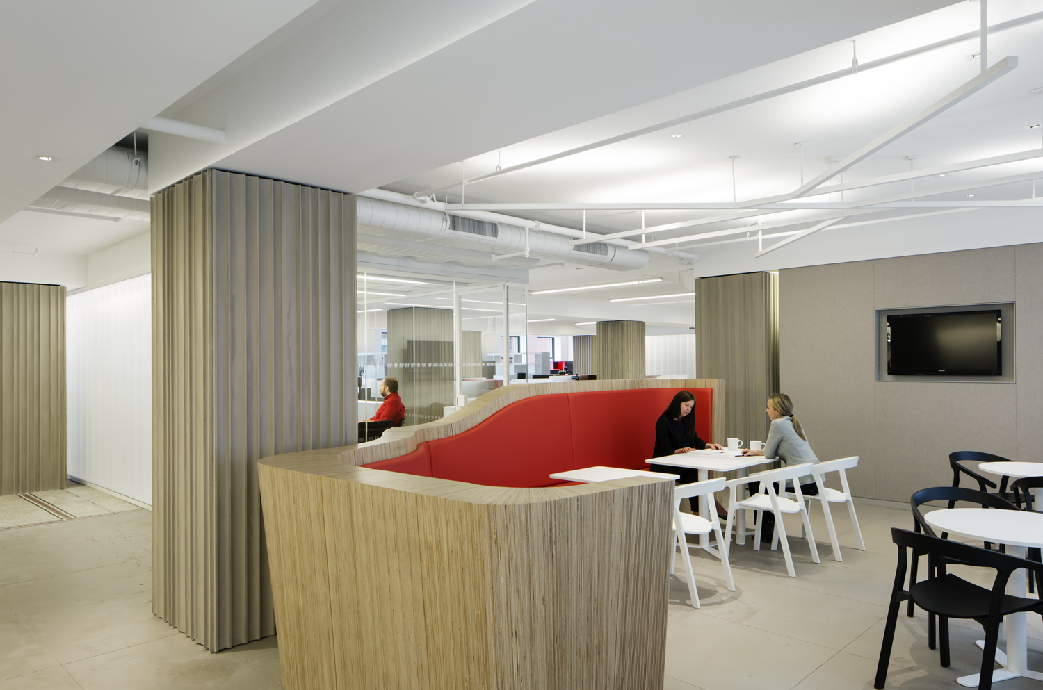 IAC Building, Interiors by STUDIOS Architecture - Architizer