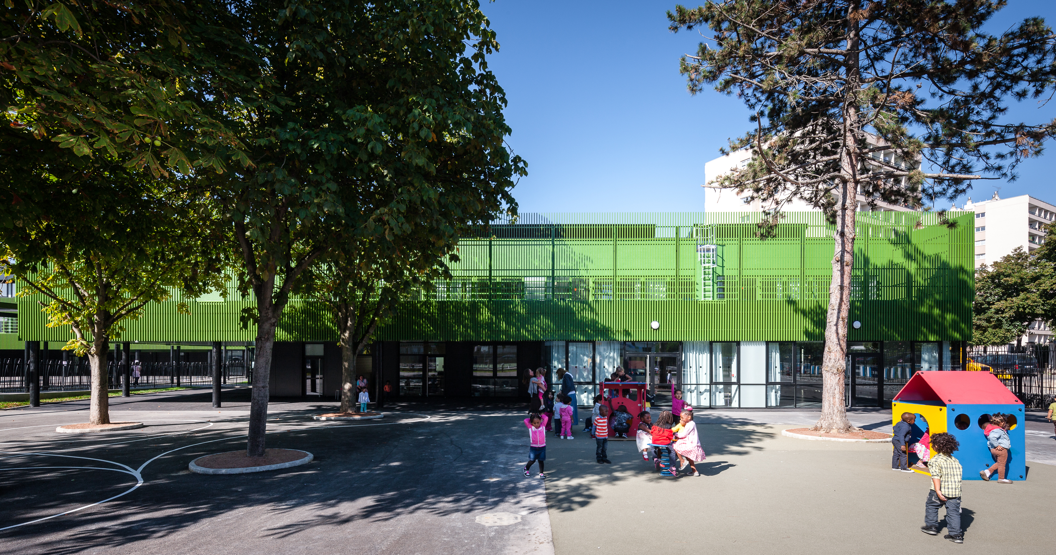 Anatole France School by Hesters-Oyon Architectes - Architizer