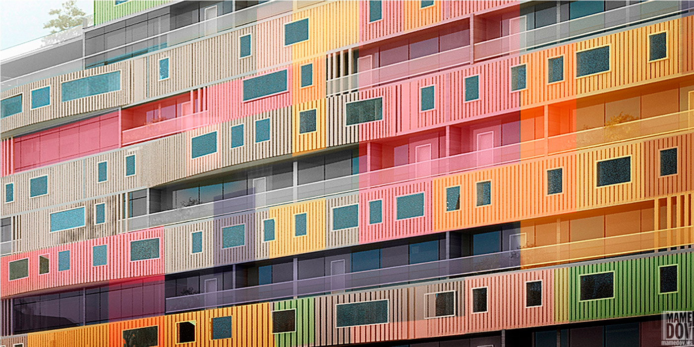 Multi-storey residential building. by mamedov.ws - Architizer