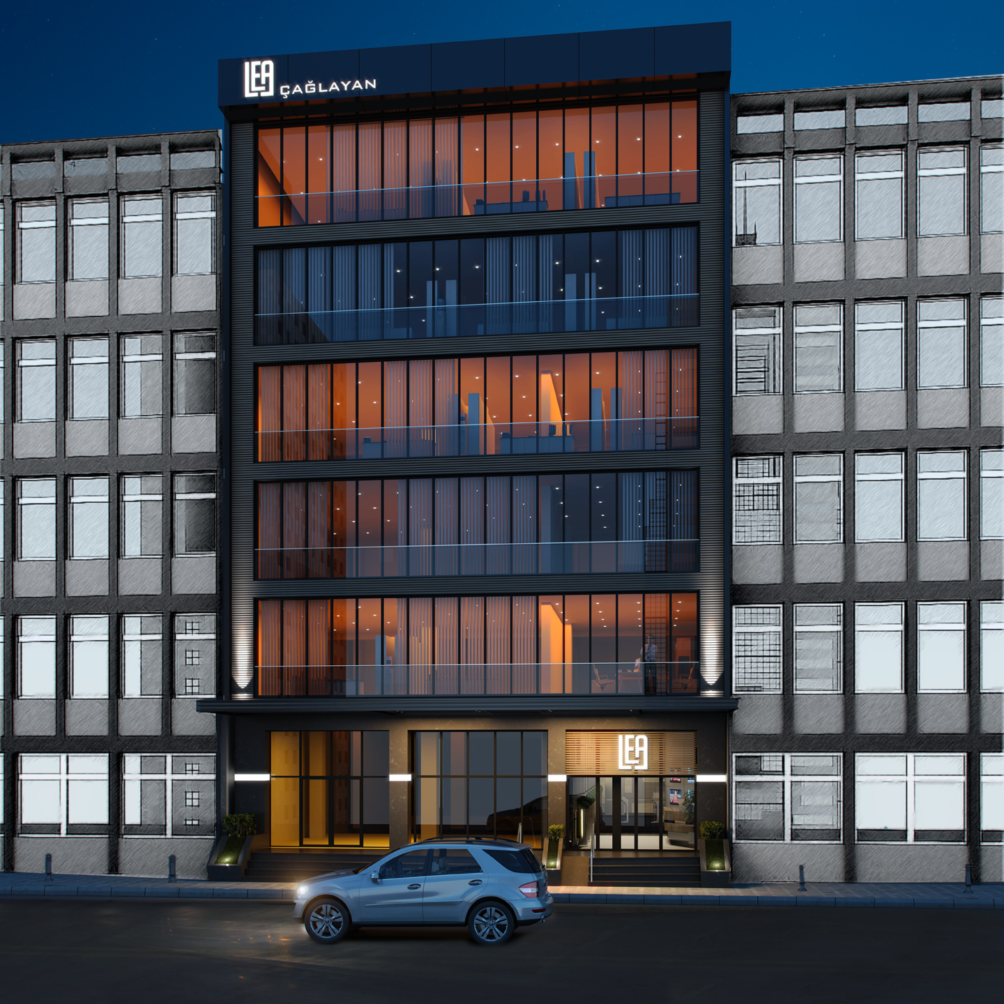 LEA Caglayan Ofice Project by GOOA | Global Office Of Architecture ...
