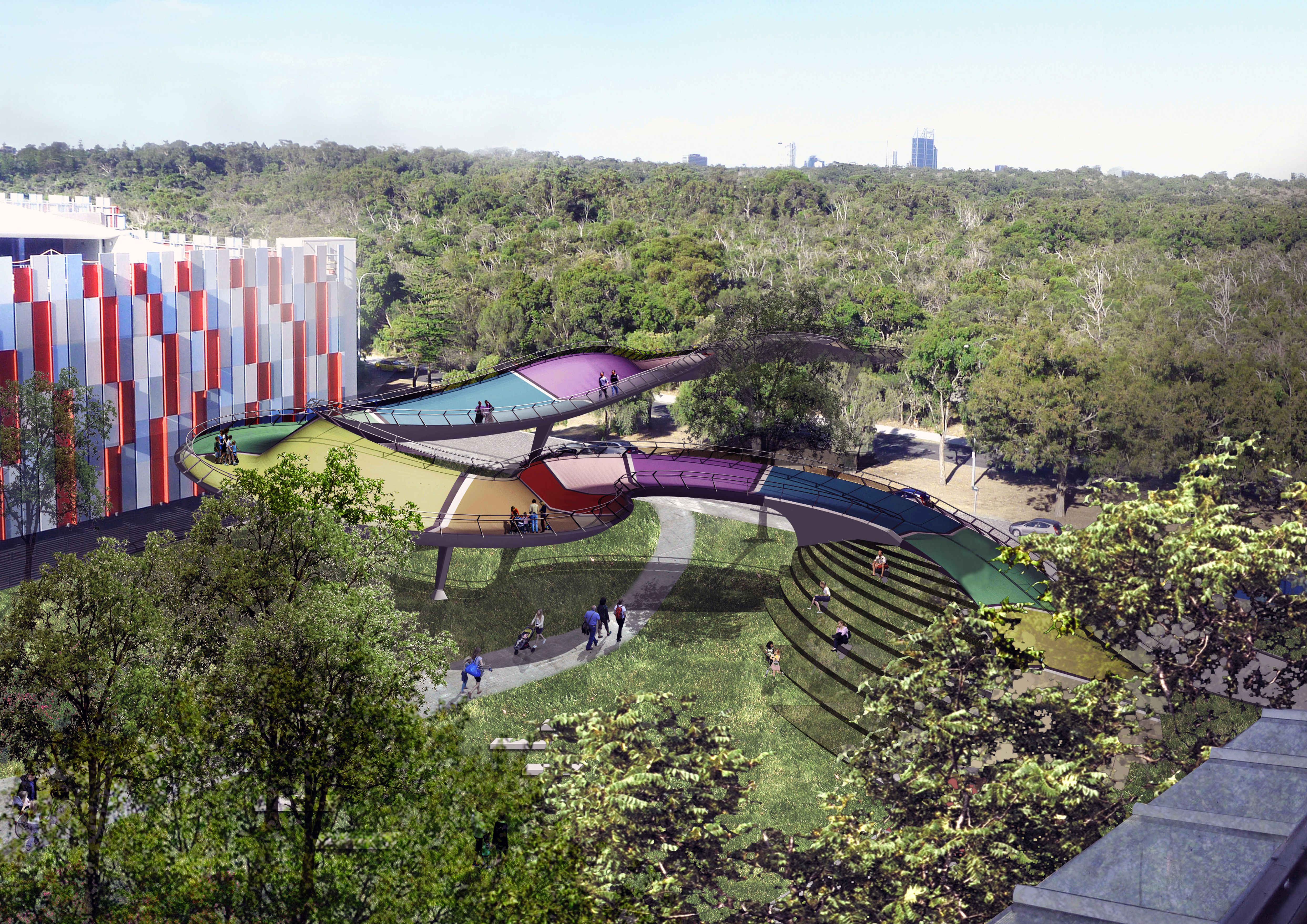 Kings Park Link Bridge by Fratelle - Architizer