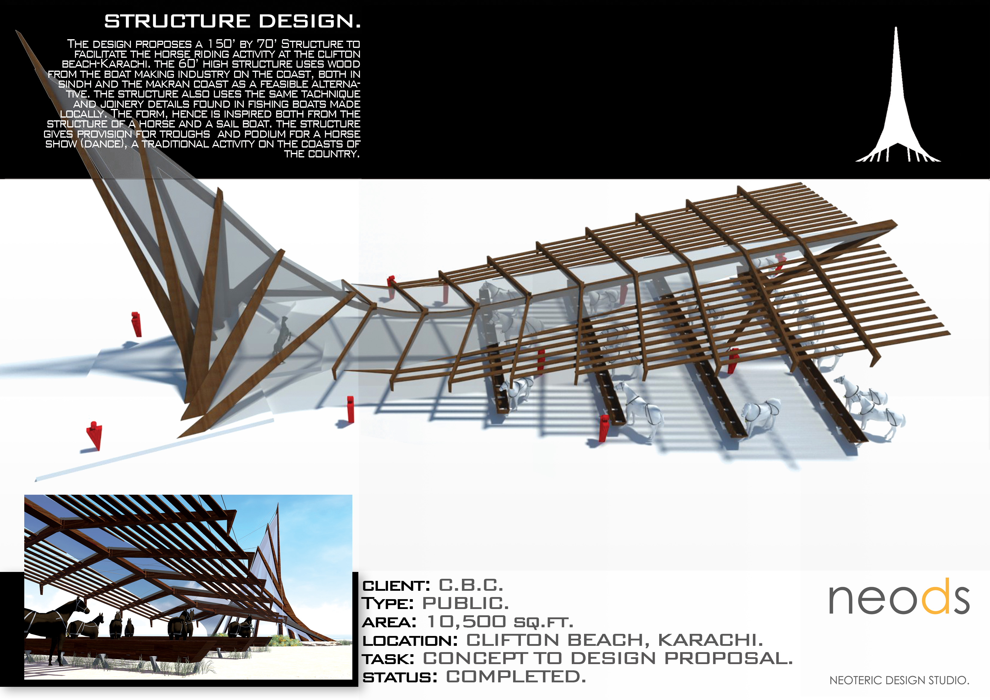 Structure Design Proposal for CBC by Neoteric Design Studio - Architizer