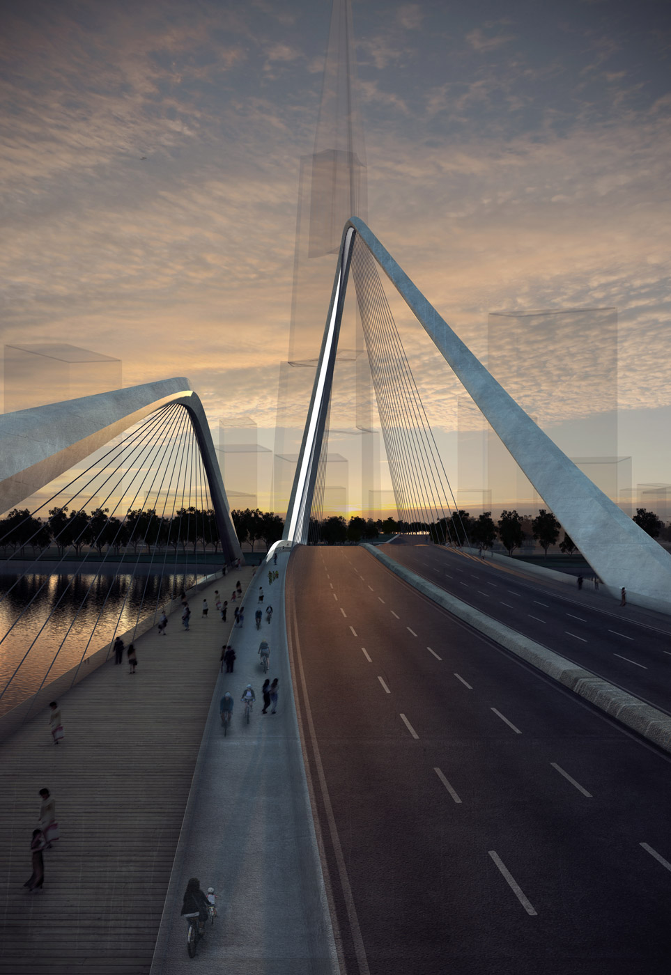 10 DESIGN | Shizimen Gateway Bridge (The Infinity Loop) by 10 Design ...