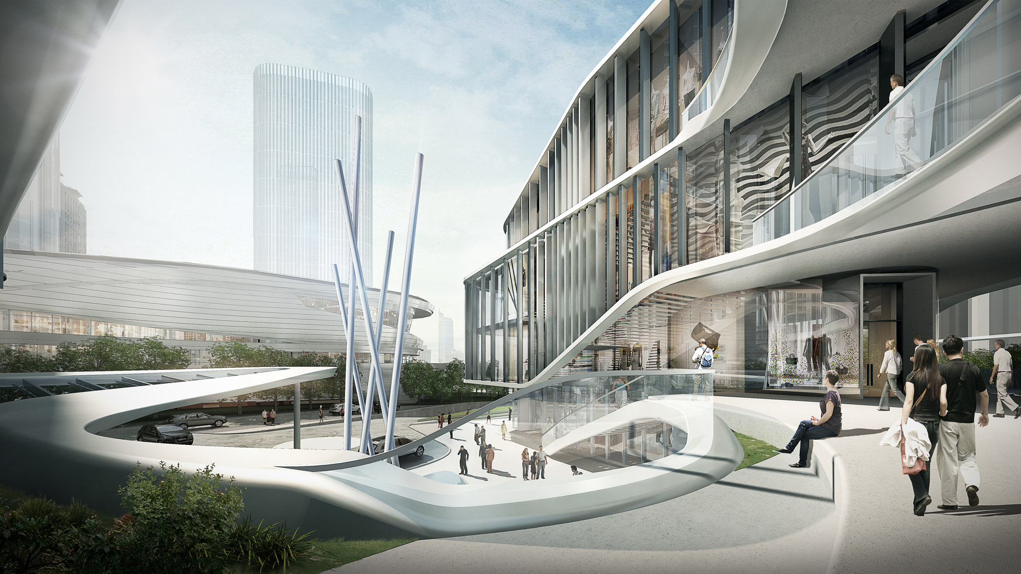 10 DESIGN | Danzishi Central Business District by 10 Design - Architizer