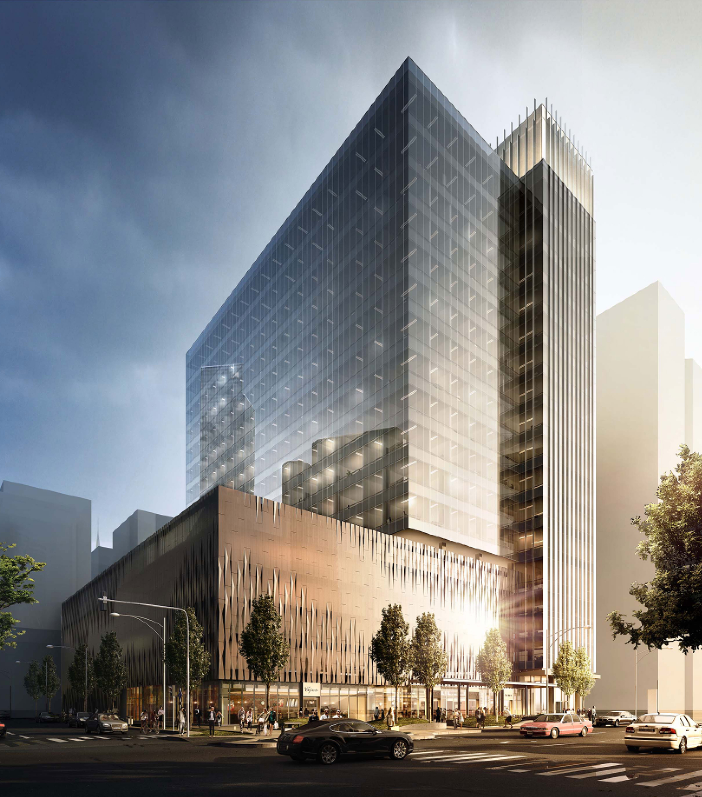 Gateway Plaza Facade - Architizer