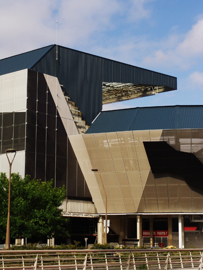 Molinon Football Stadium by Vaquero arquitectos - Architizer