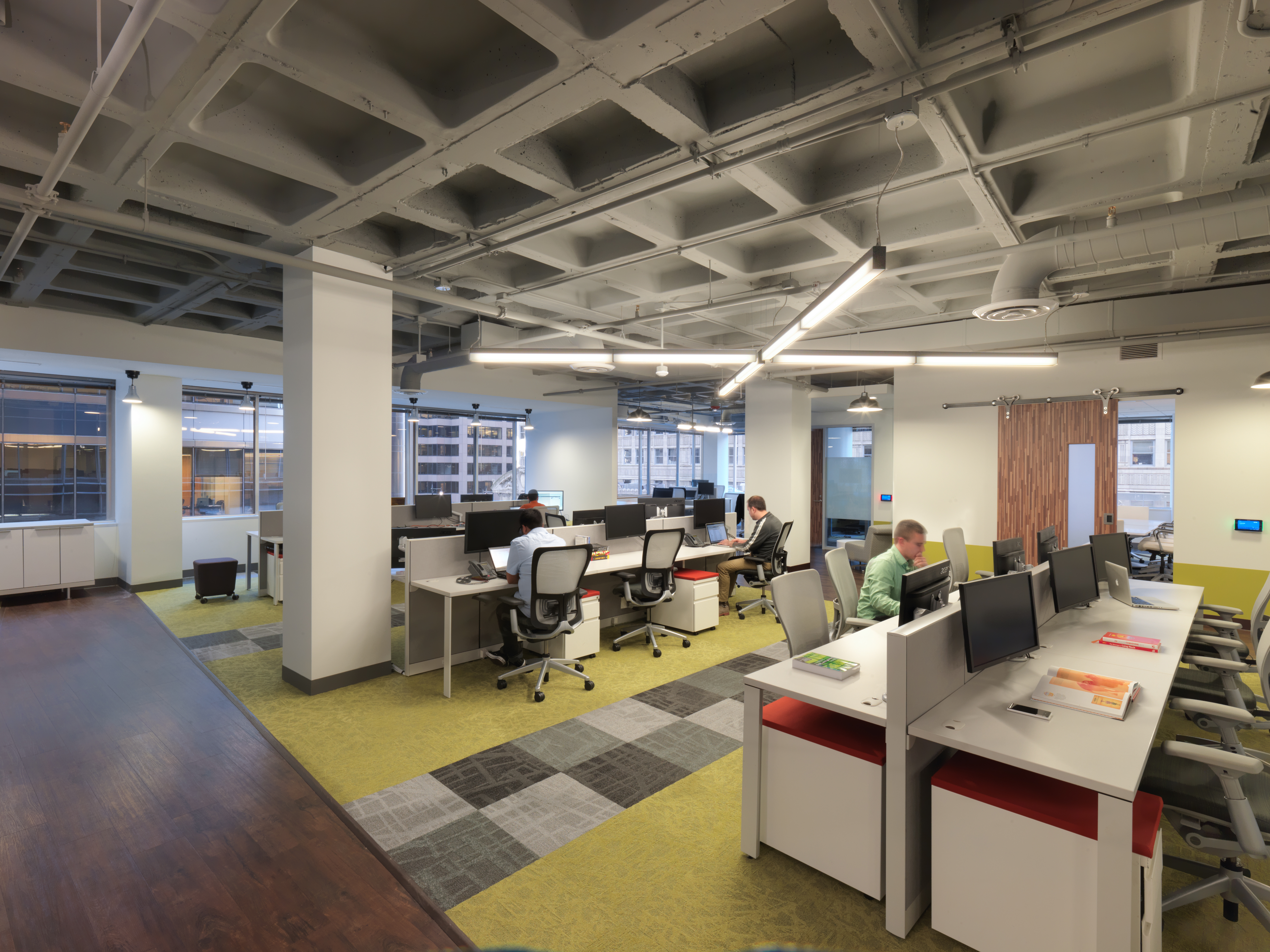 Rightpoint Consulting Office Buildout by Holabird & Root - Architizer