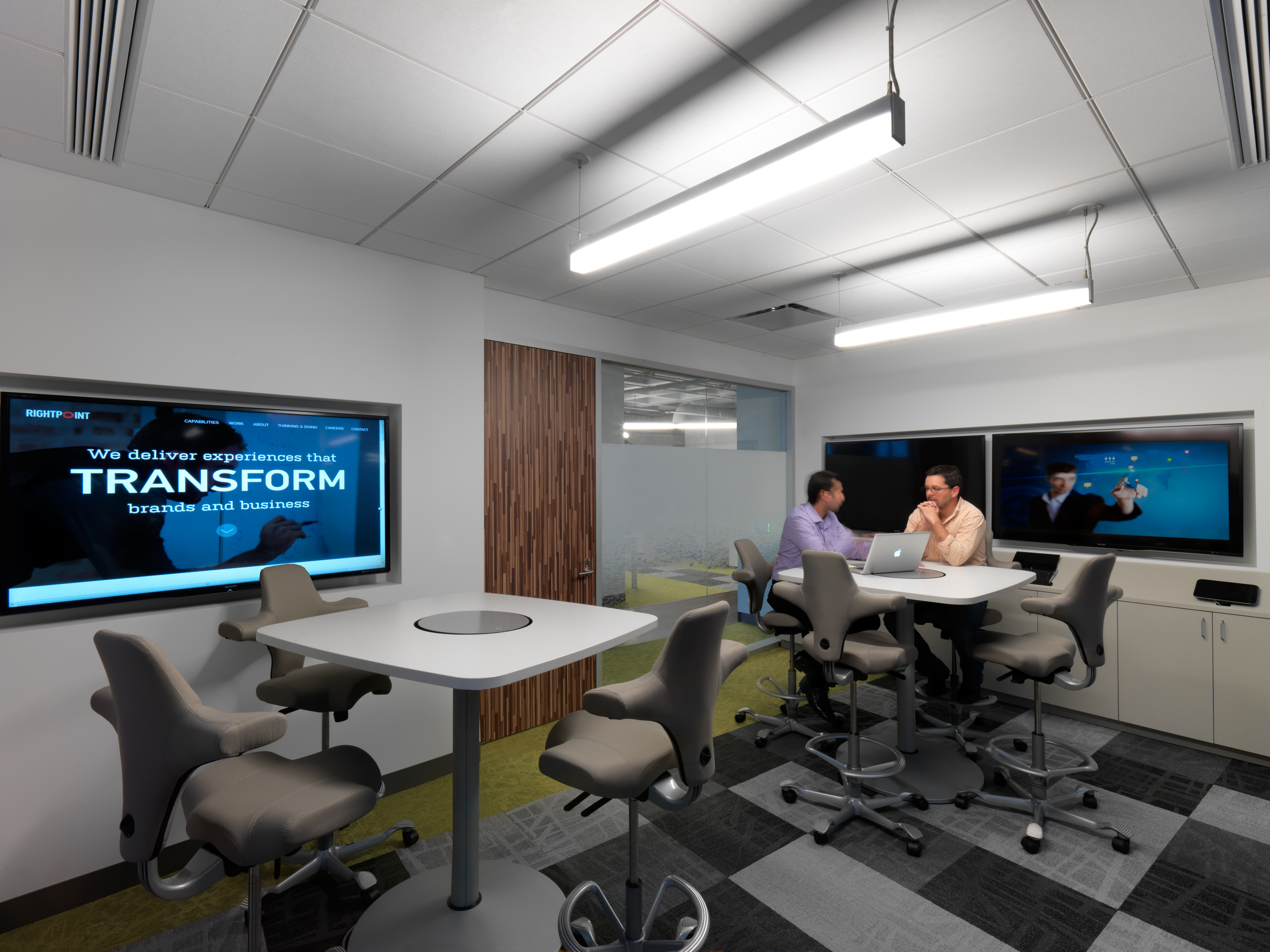 Rightpoint Consulting Office Buildout by Holabird & Root - Architizer