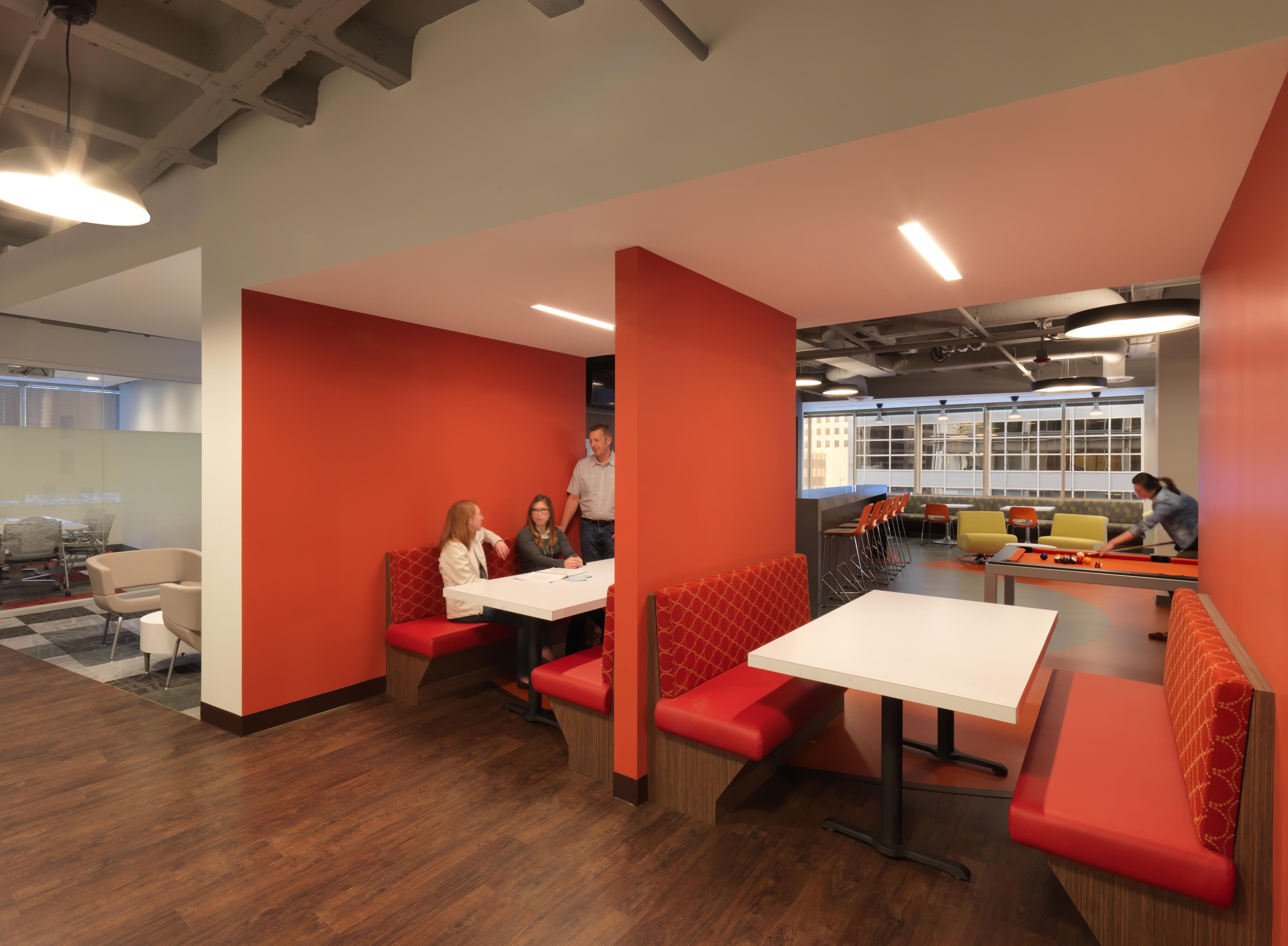 Rightpoint Consulting Office Buildout by Holabird & Root - Architizer