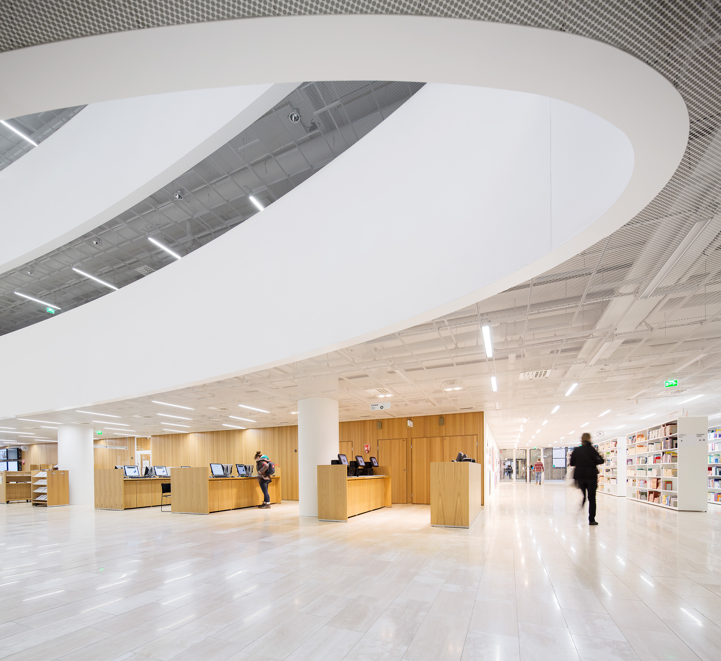 Helsinki University Main Library by Anttinen Oiva Architects - Architizer