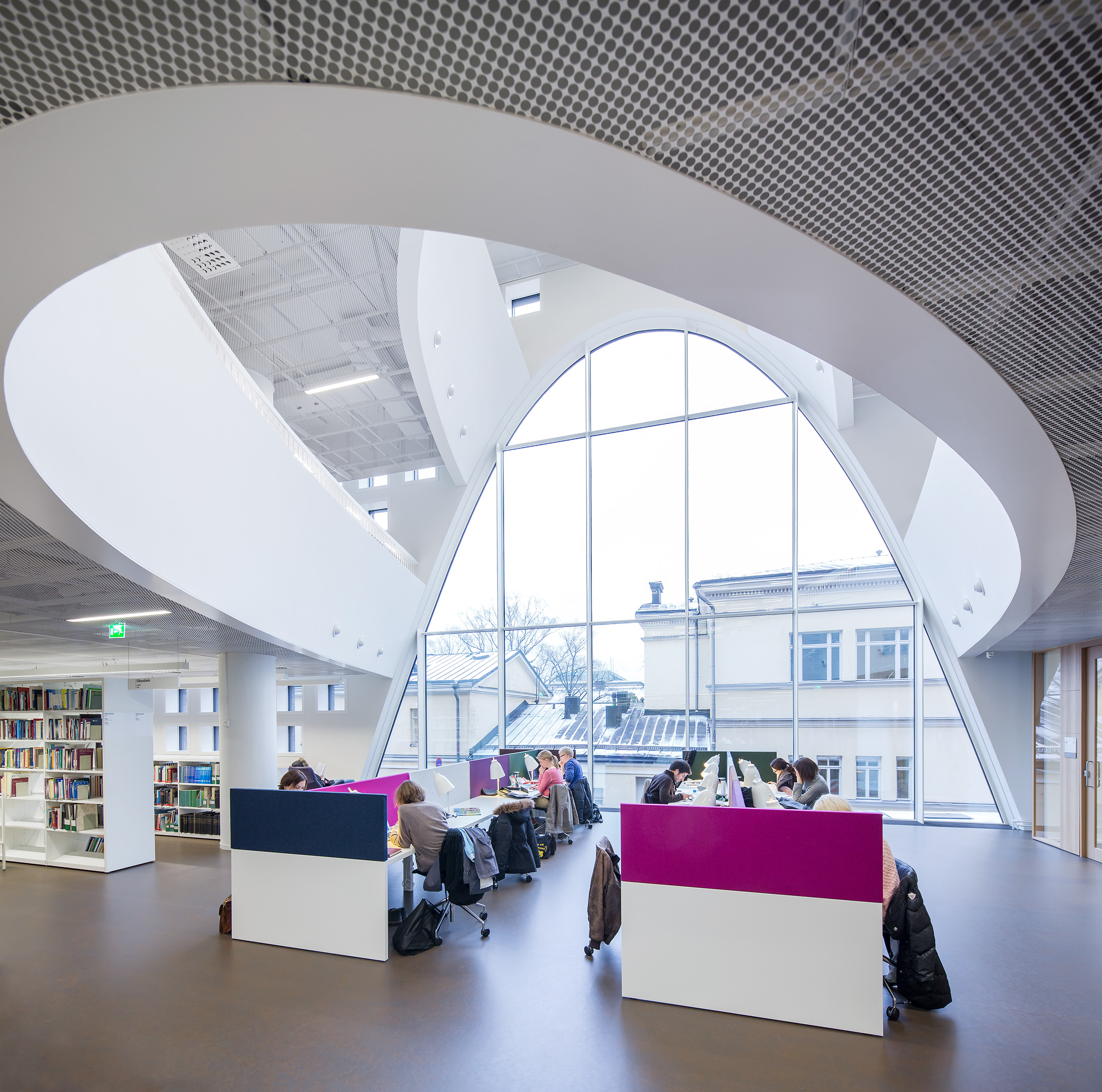 Helsinki University Main Library by Anttinen Oiva Architects - Architizer