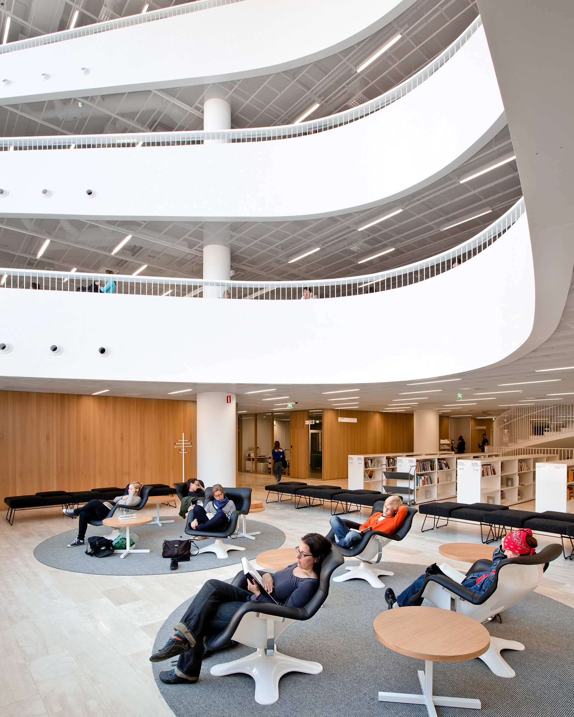 Helsinki University Main Library by Anttinen Oiva Architects - Architizer