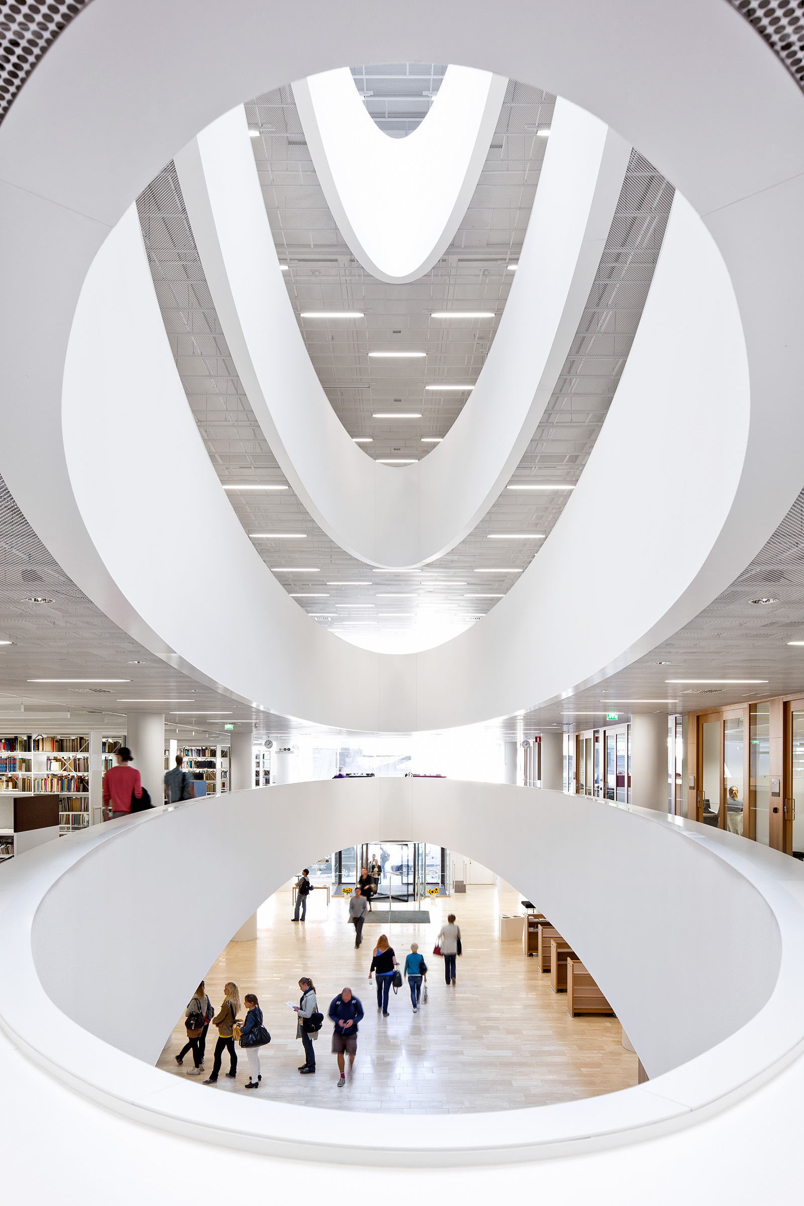 Helsinki University Main Library by Anttinen Oiva Architects - Architizer