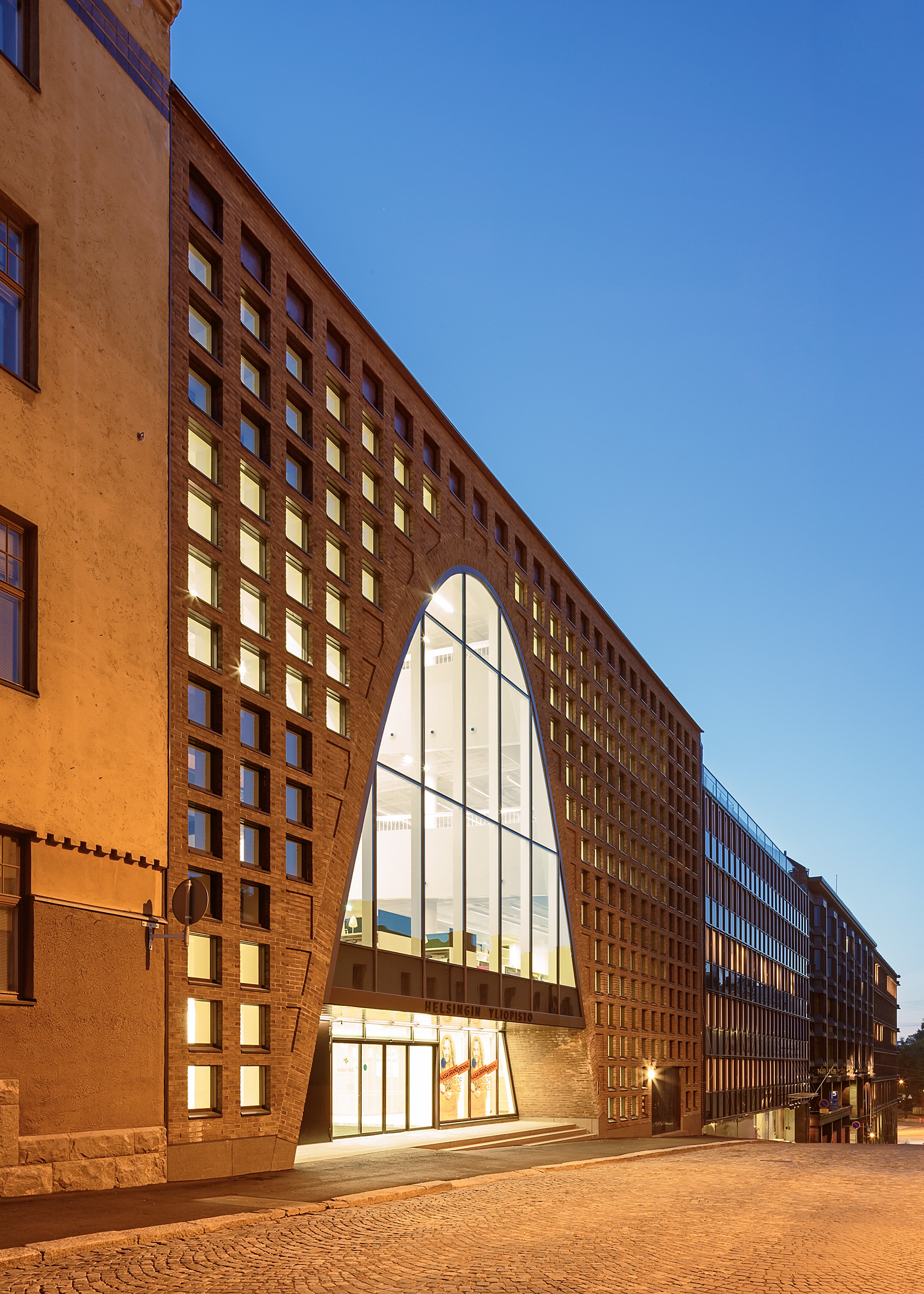 Helsinki University Main Library by Anttinen Oiva Architects - Architizer