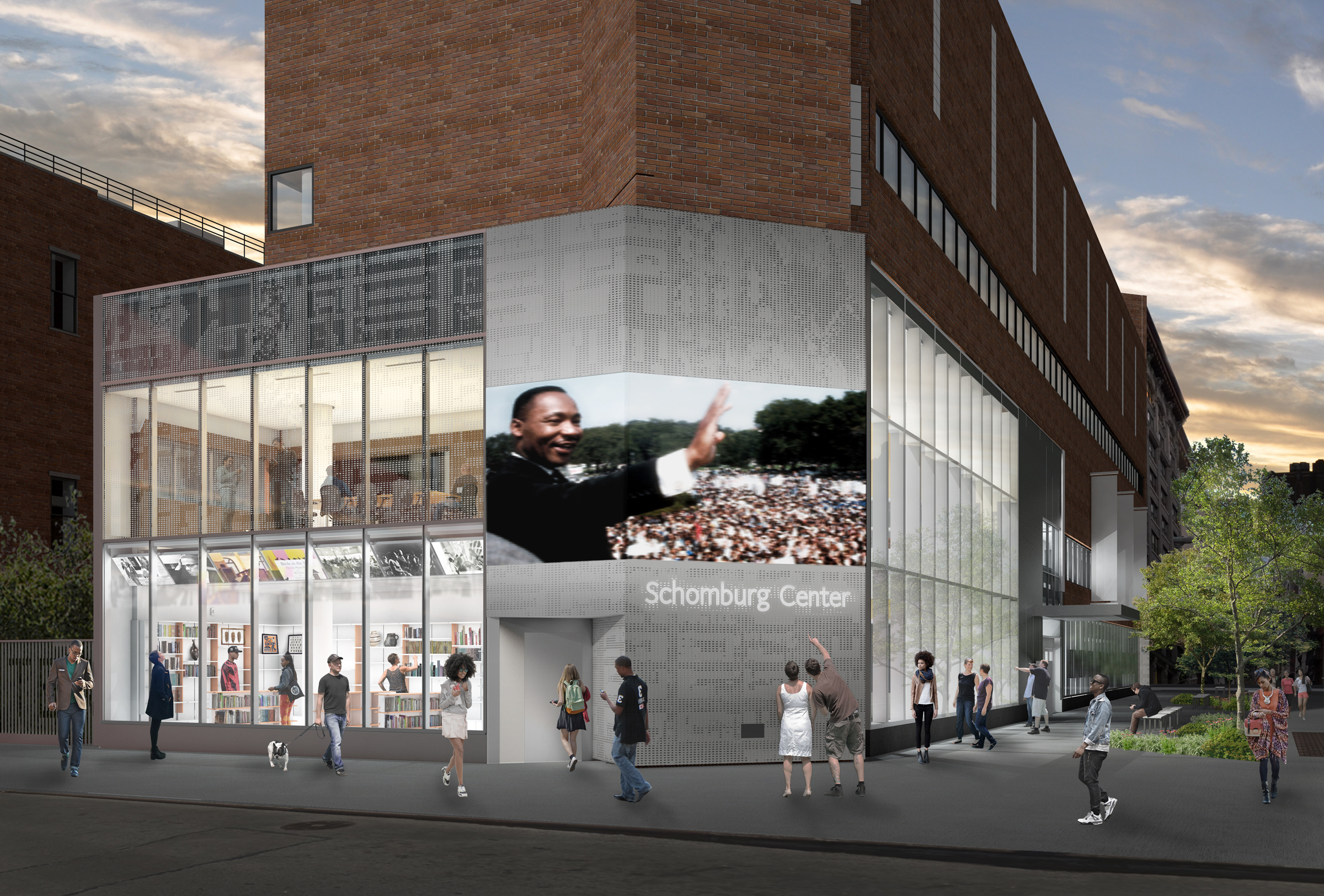 The Schomburg Center for Research in Black Culture by Marble Fairbanks ...