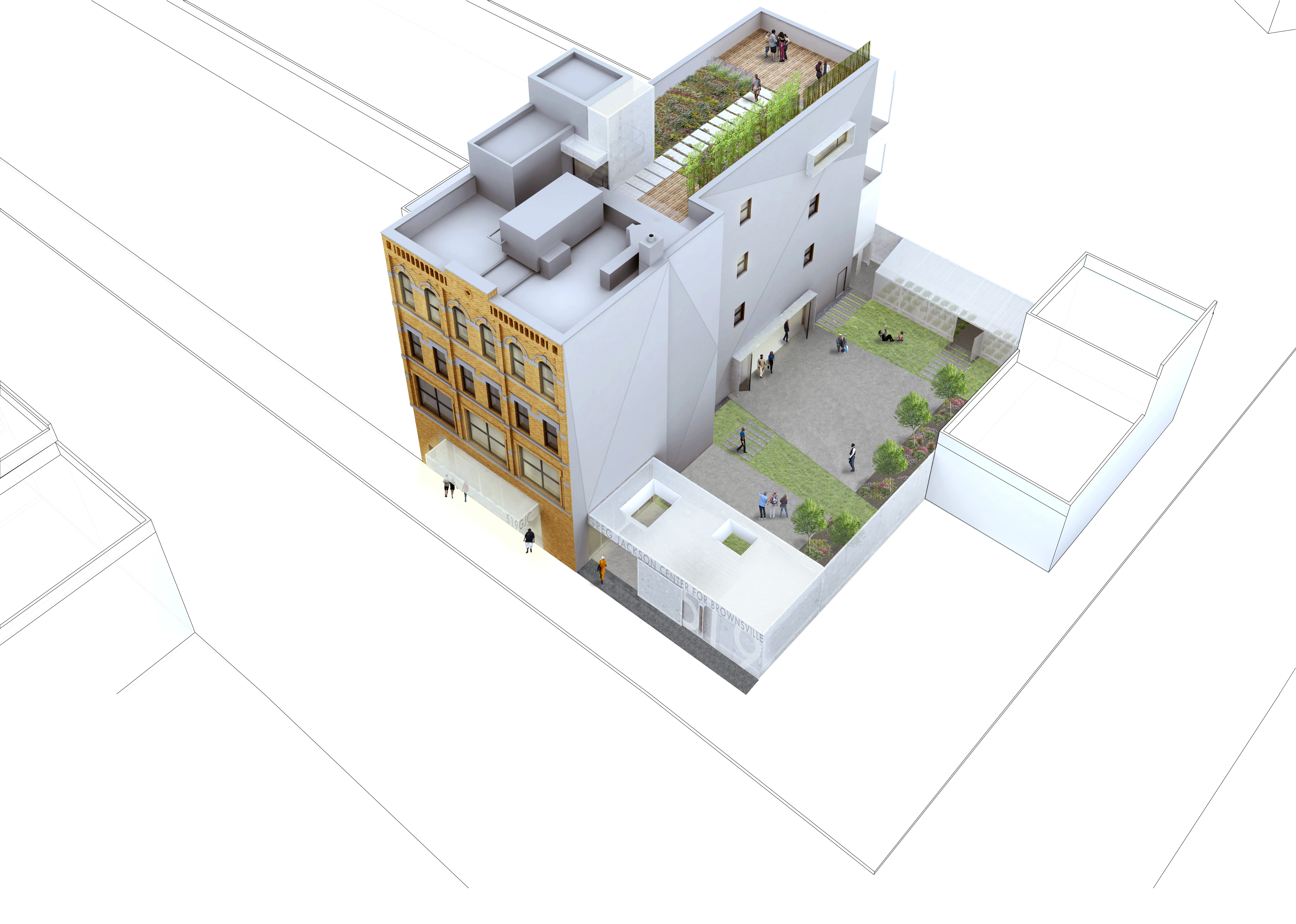 Greg Jackson Center for Brownsville by Bernheimer Architecture PLLC ...