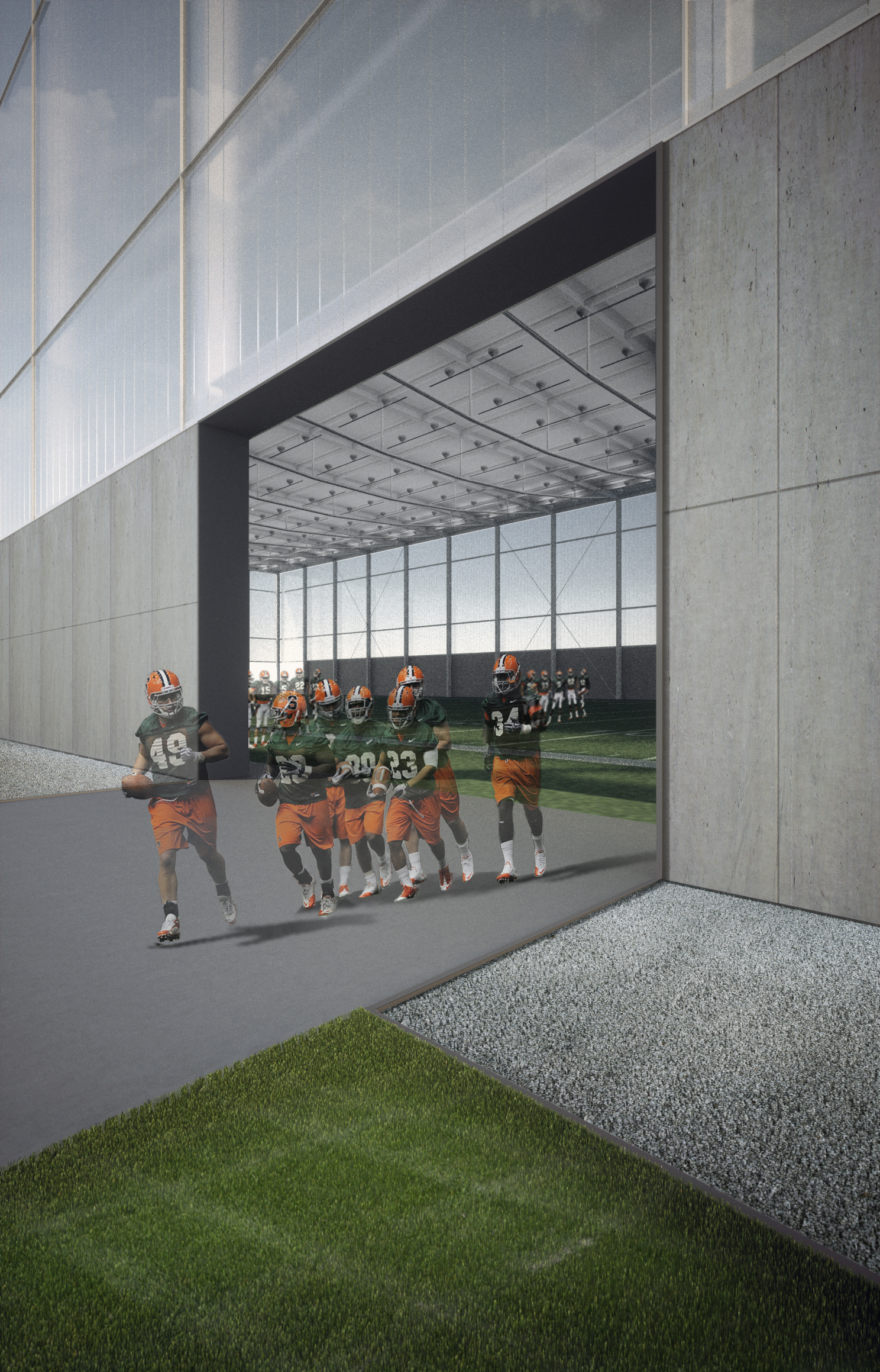 Syracuse University Football Practice Facility by Bernheimer ...