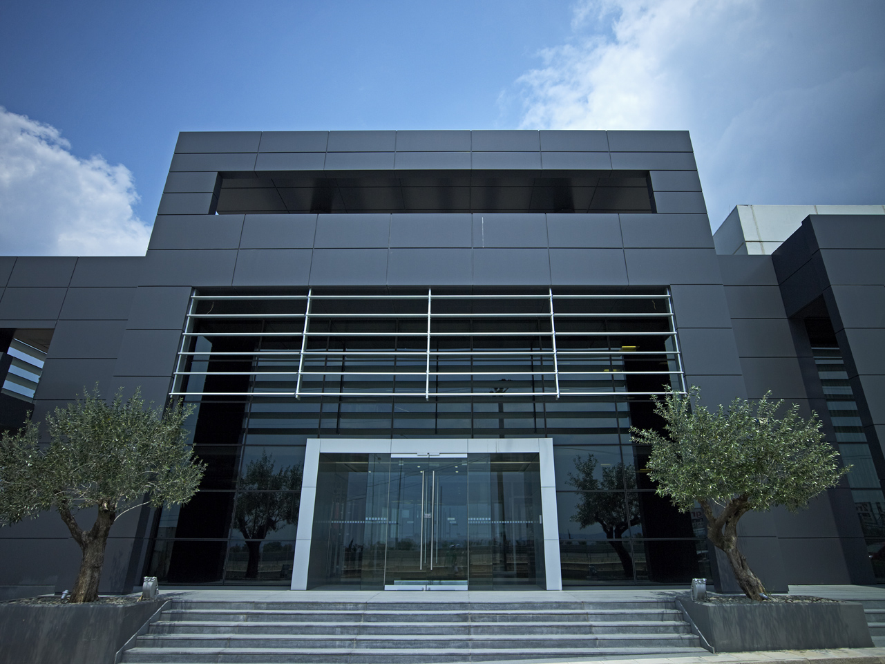 OFFICE & STORAGE BUILDING by Nikos Koukourakis - Architizer