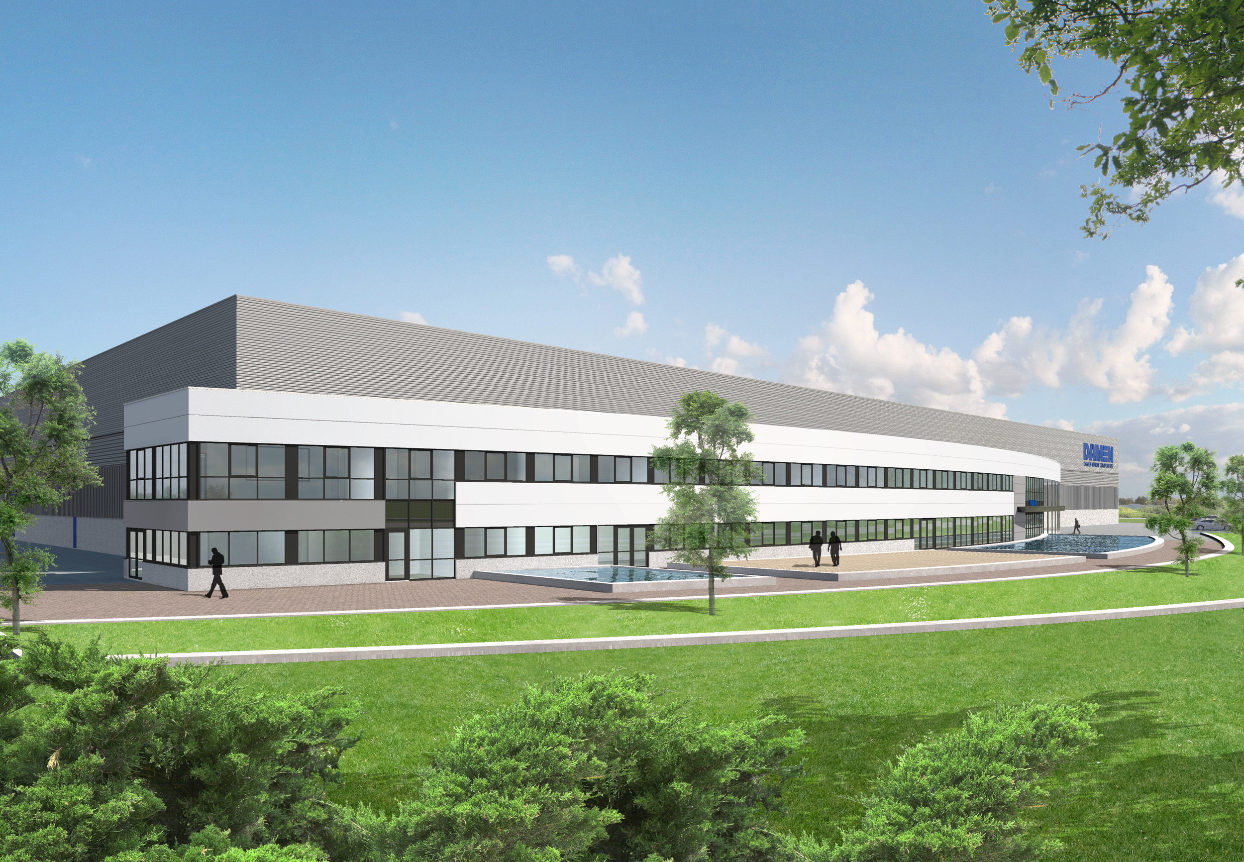 Damen Marine Components by Van Es Architecten - Architizer