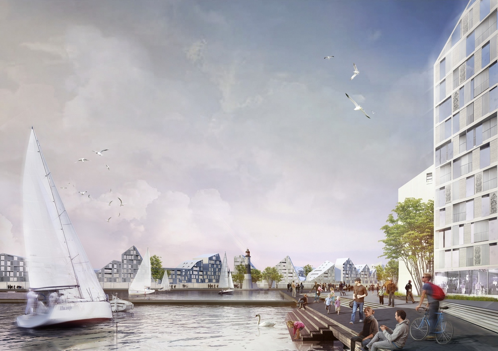 The residential complex "Sea residence" by Architectural bureau A.Len ...