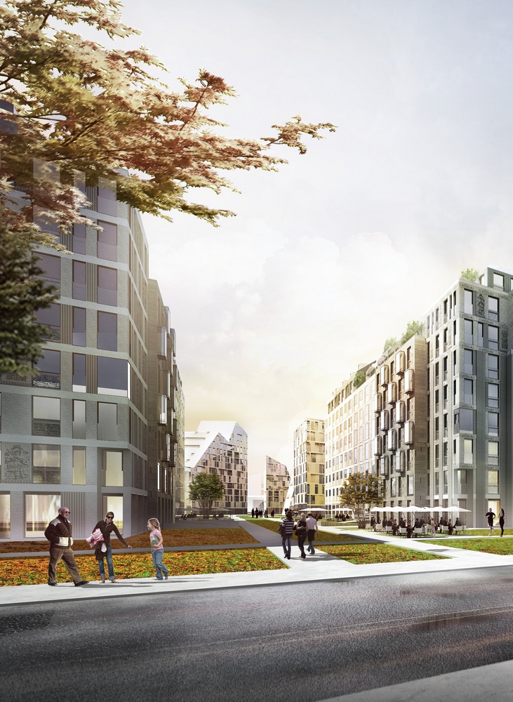 The residential complex "Sea residence" by Architectural bureau A.Len ...