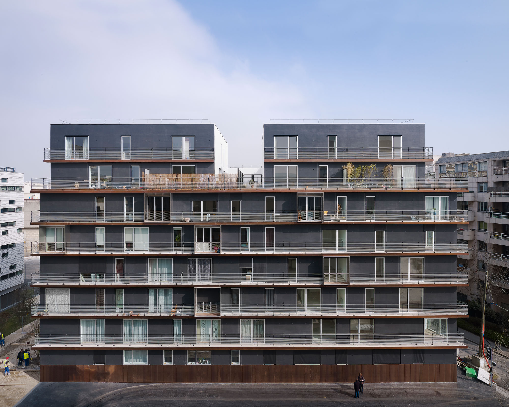 40 HOUSING UNITS - PARIS, FRANCE by LAN Architecture - Architizer