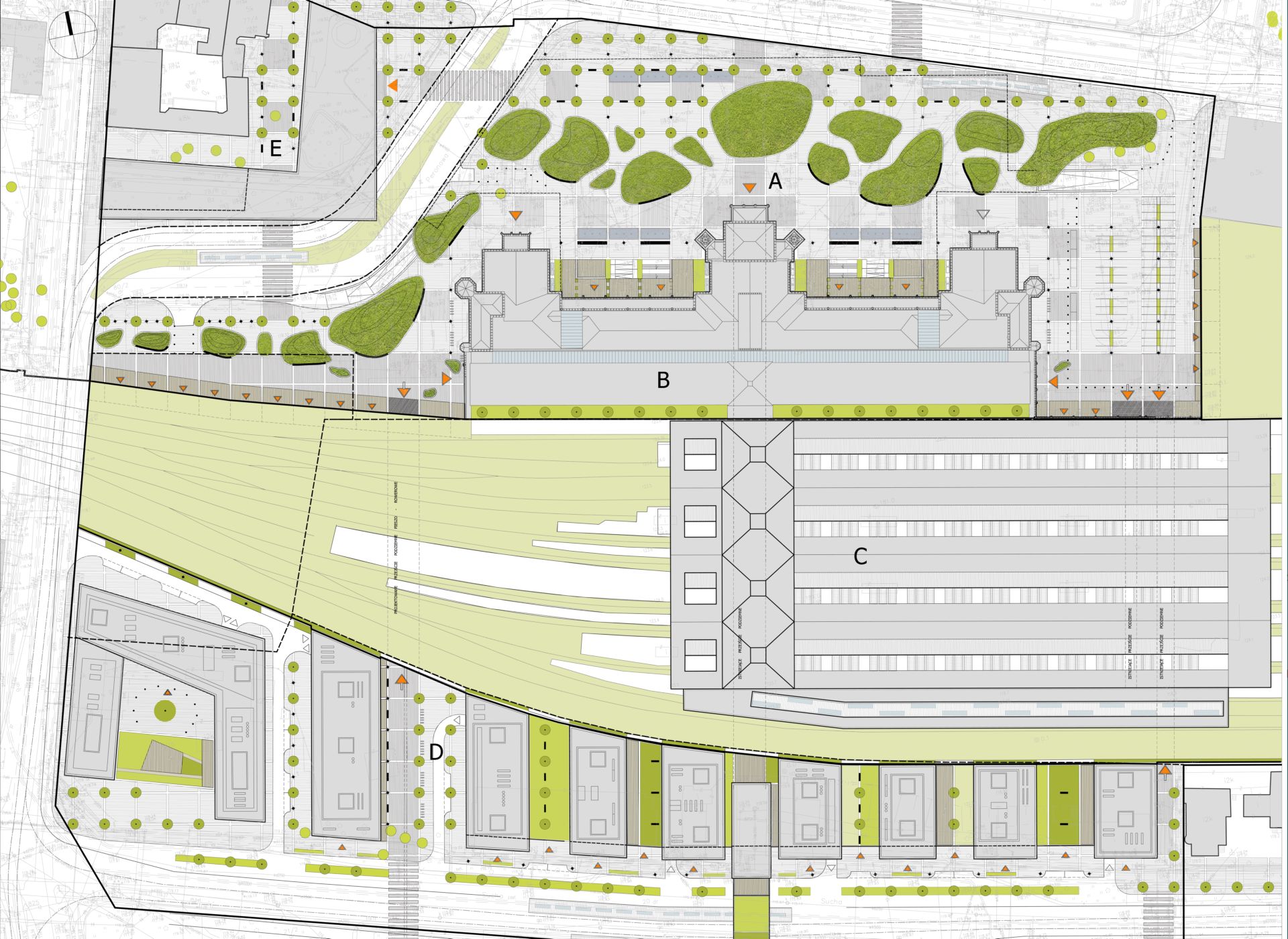 Extension and Refurbishment of the Main Train Station In Wroclaw by ...