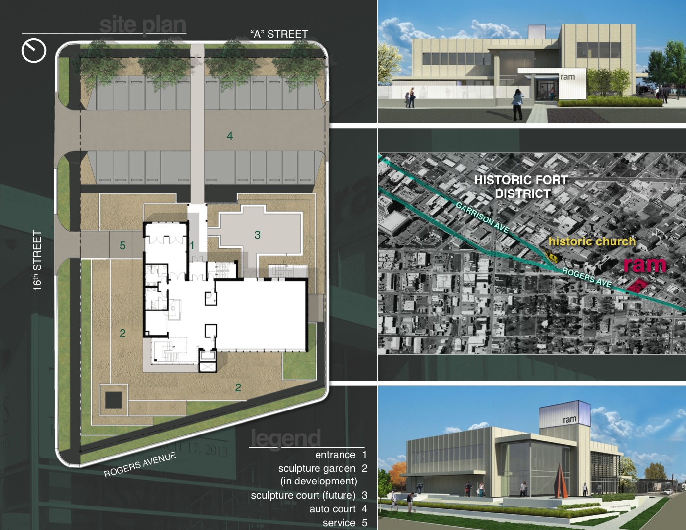 Fort Smith Regional Art Museum (RAM) by Polk Stanley Wilcox Architects ...