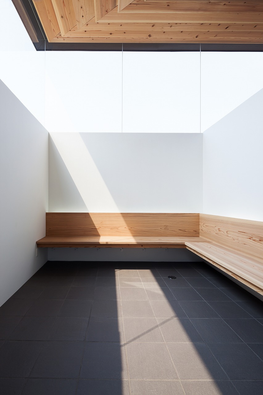 Restroom in Yawatahama Roadside Station by bUd Atelier - Architizer