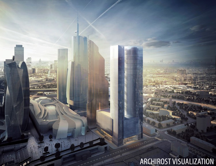 Visualization 15th plot of Moscow city by Archirost - Architizer