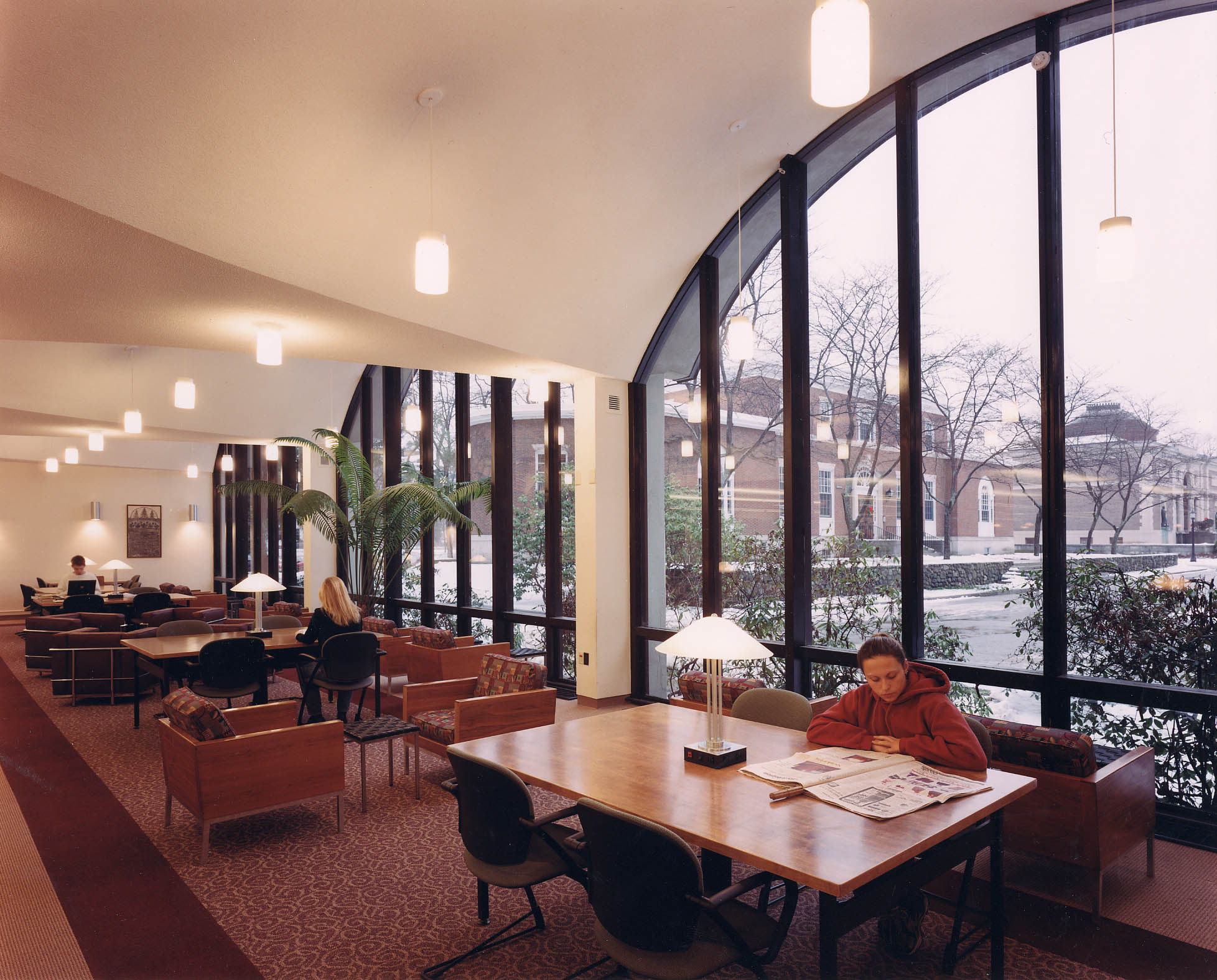 Bowdoin College, Hawthorne-Longfellow Library by Ann Beha Architects ...