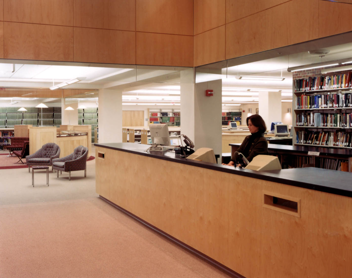 Bowdoin College, Hawthorne-Longfellow Library by Ann Beha Architects ...