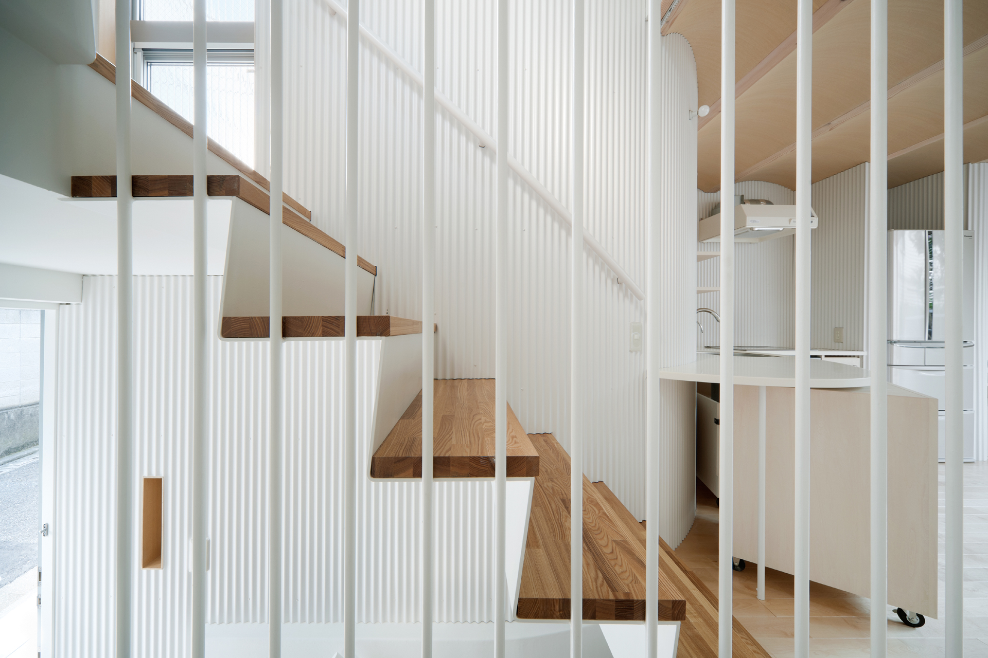 Nami-Nami (Waving) House by FLAT HOUSE - Architizer