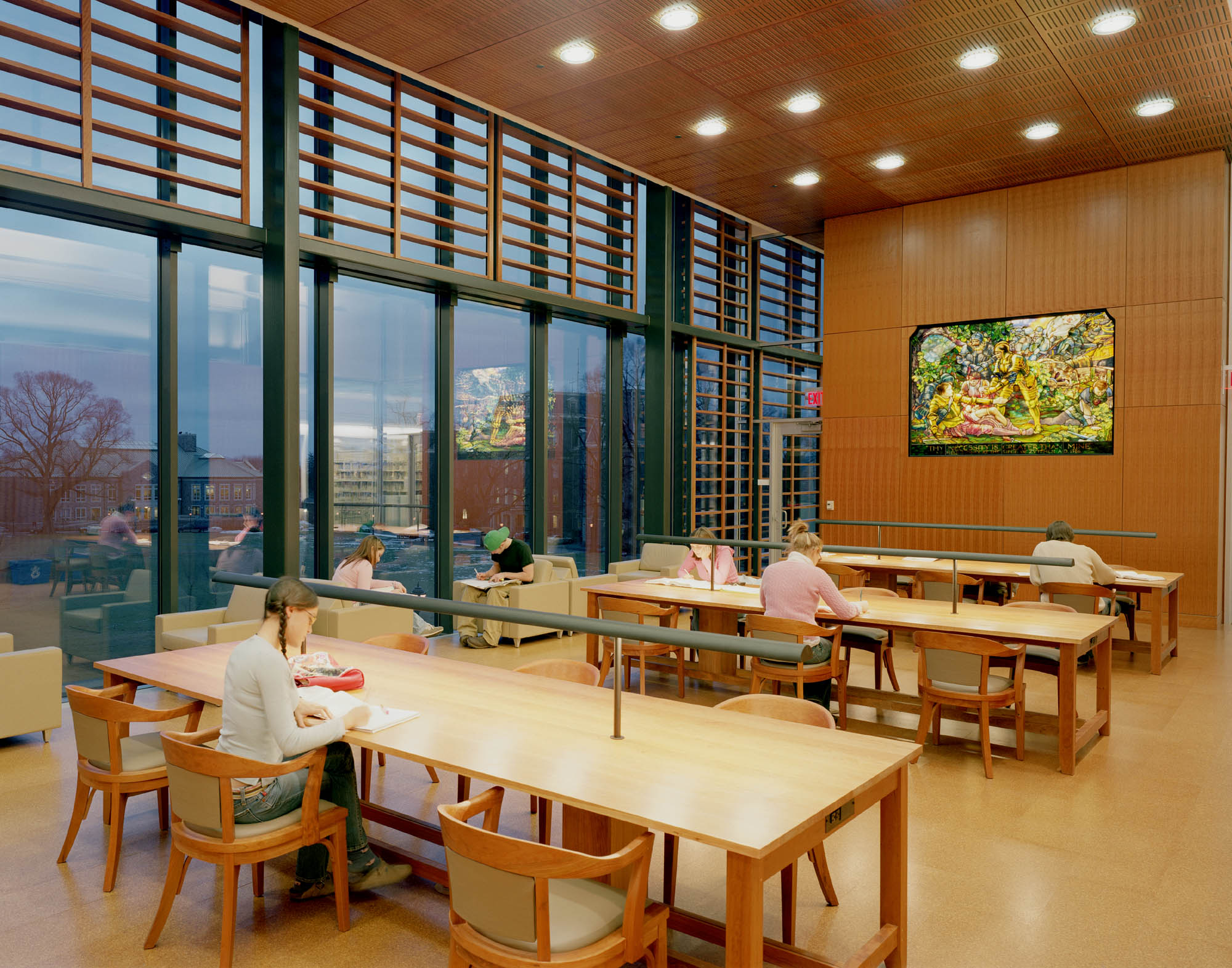 Lafayette College, David Bishop Skillman Library by Annum Architects ...