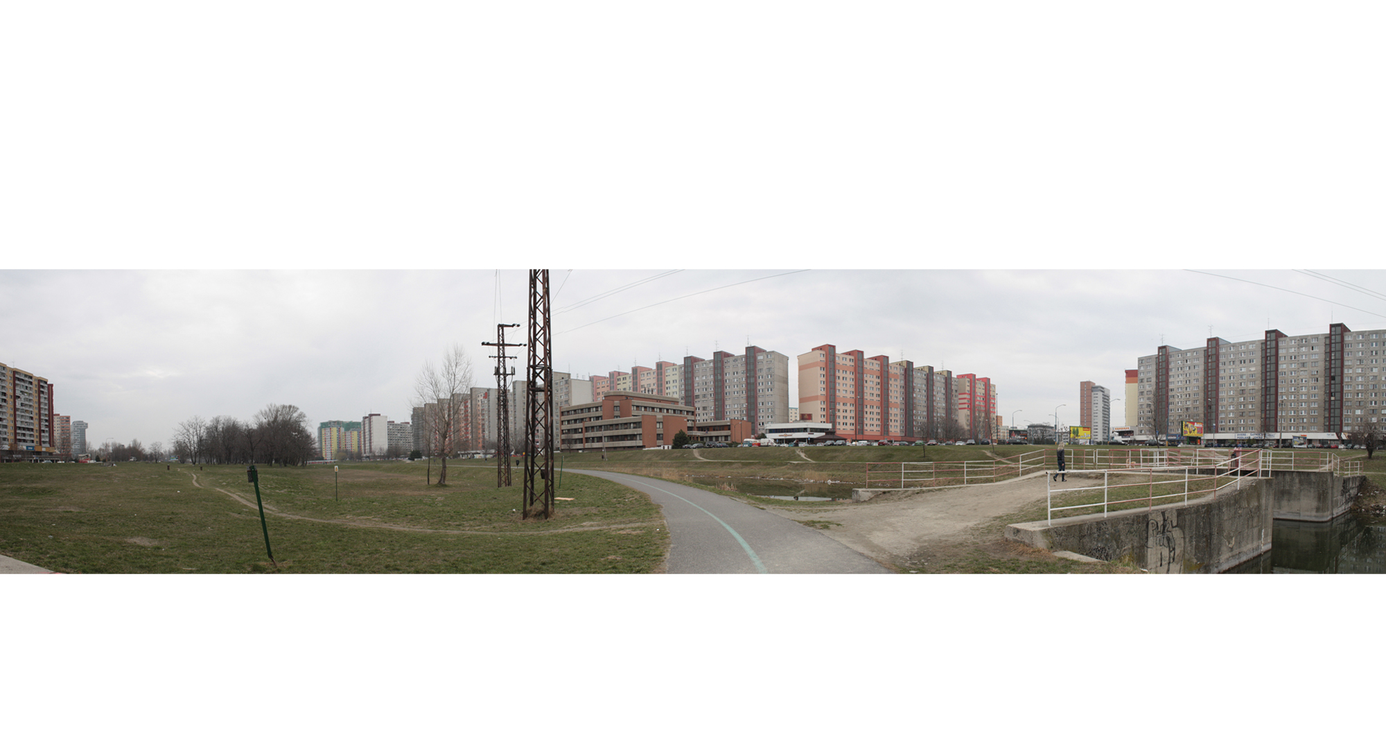 People meet in Petržalka. "The requalification of a public space in a ...