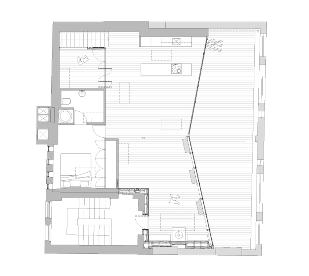Hoxton Square Penthouse by Kirkwood McCarthy - Architizer