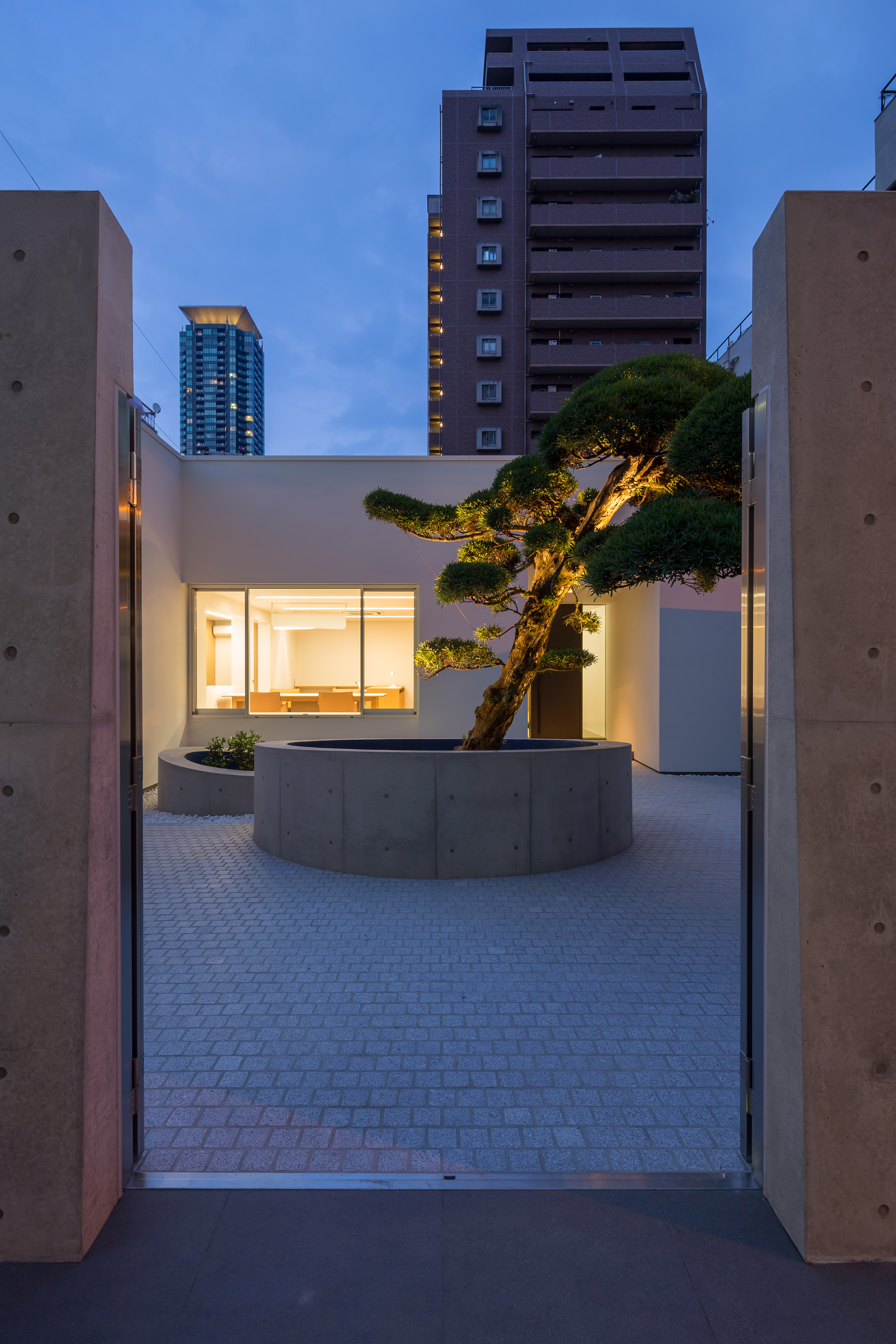 House with Podocarpus by Mifune Design Studio - Architizer